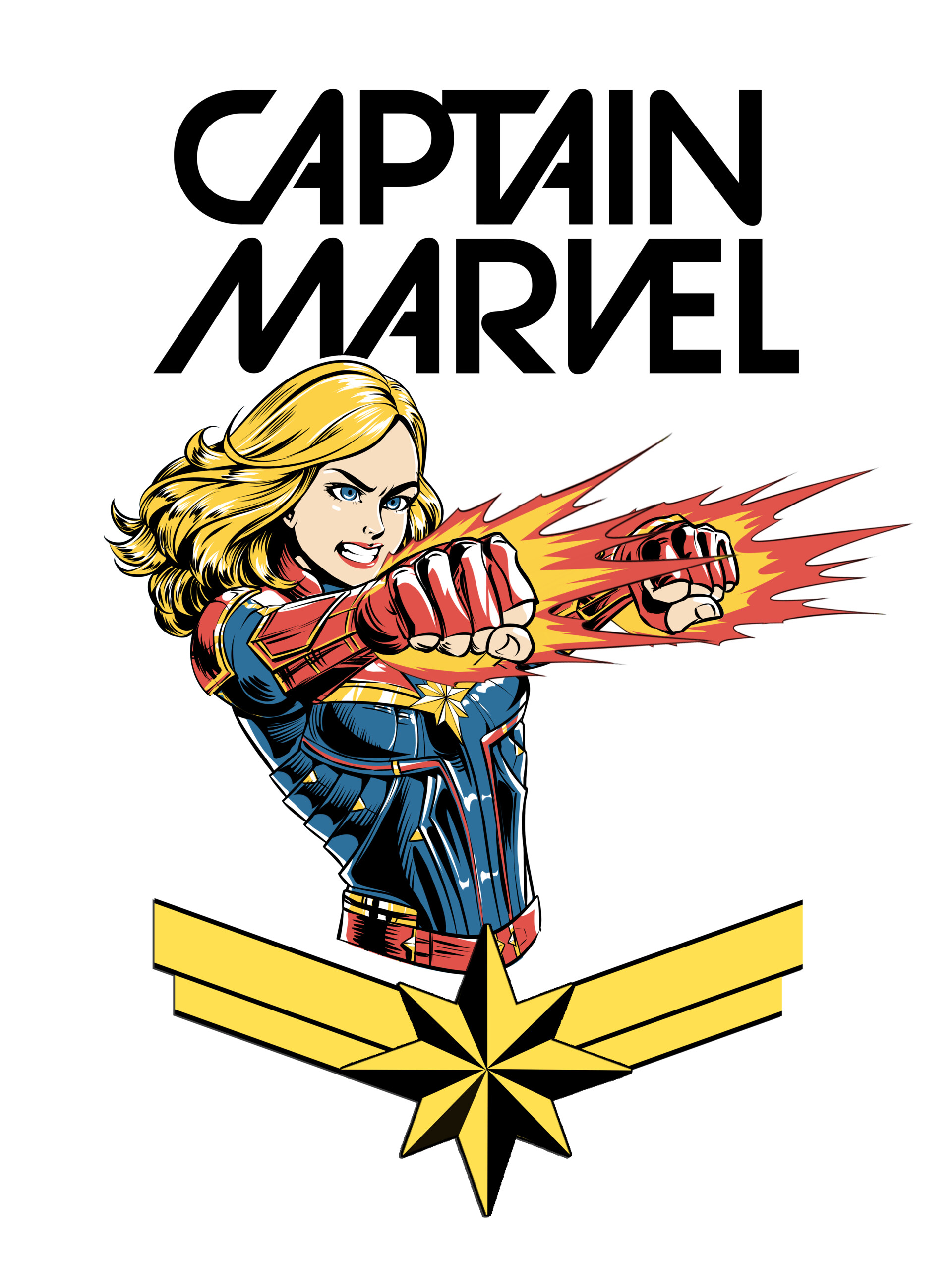 ArtStation - Captain Marvel fanart
