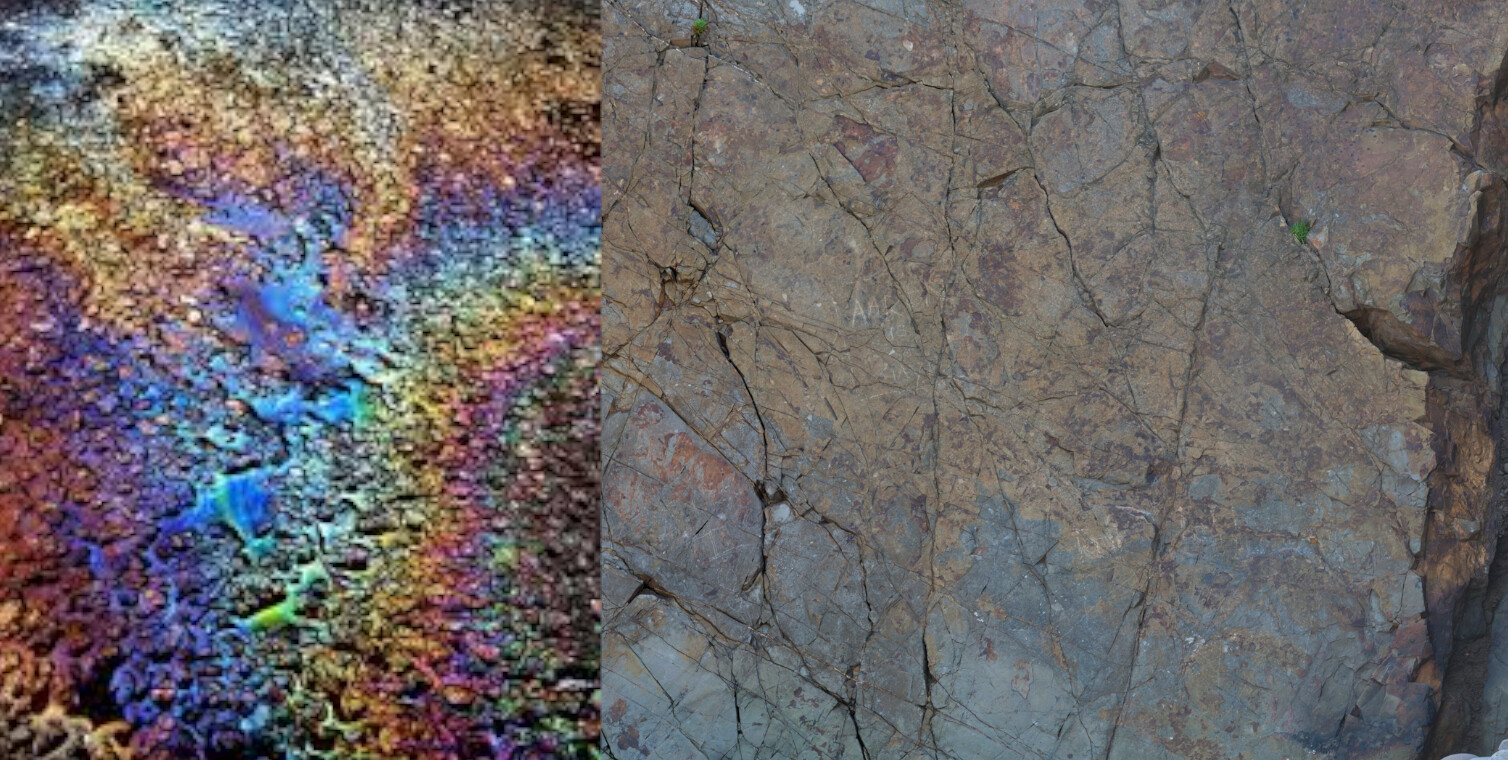 Dylan Cross - Exploring Alchemist: Oily Stone Wall