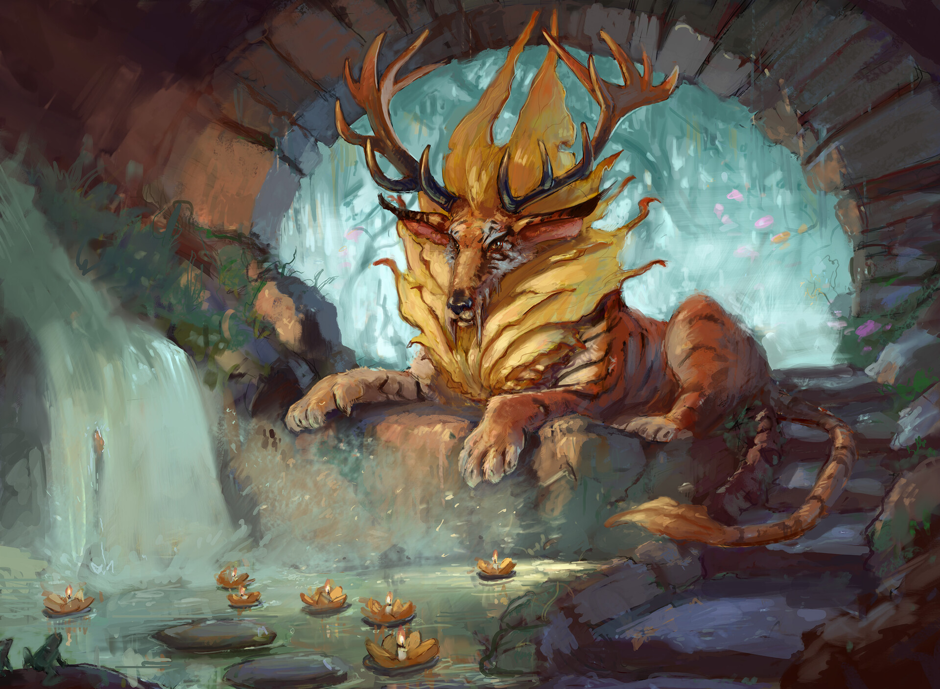 ArtStation - Gilded Guardian