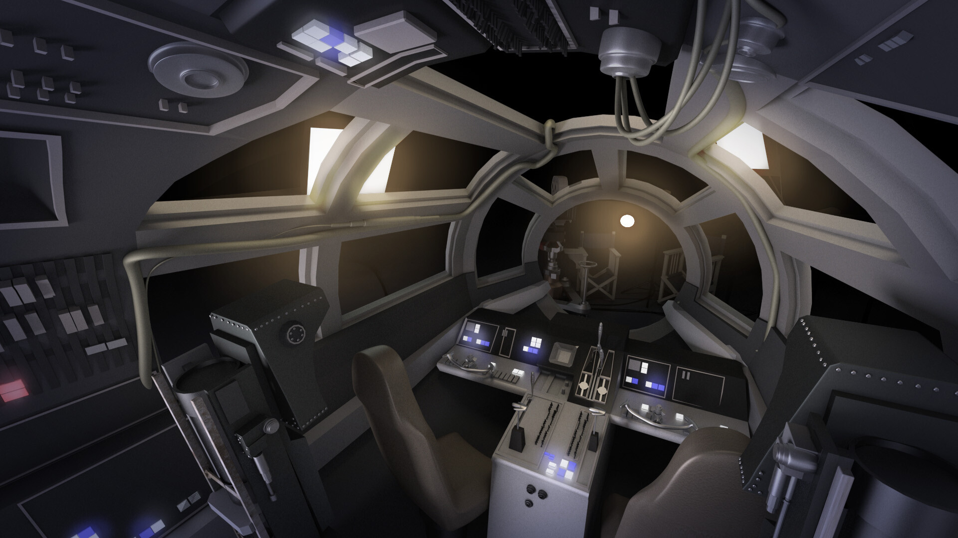 ArtStation - Star Wars shooting scene