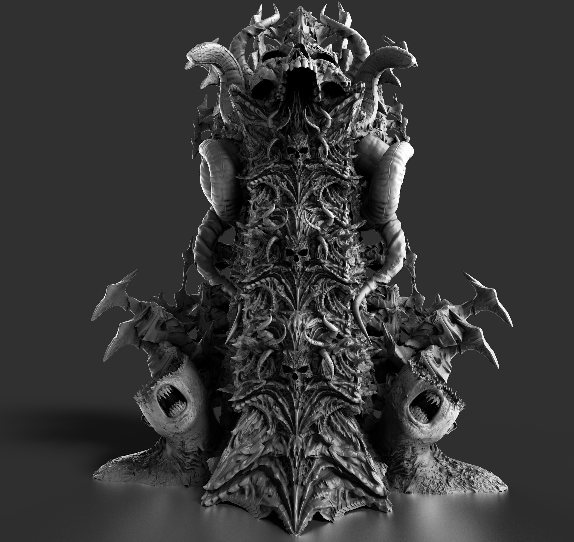 ArtStation - Hell Pillar