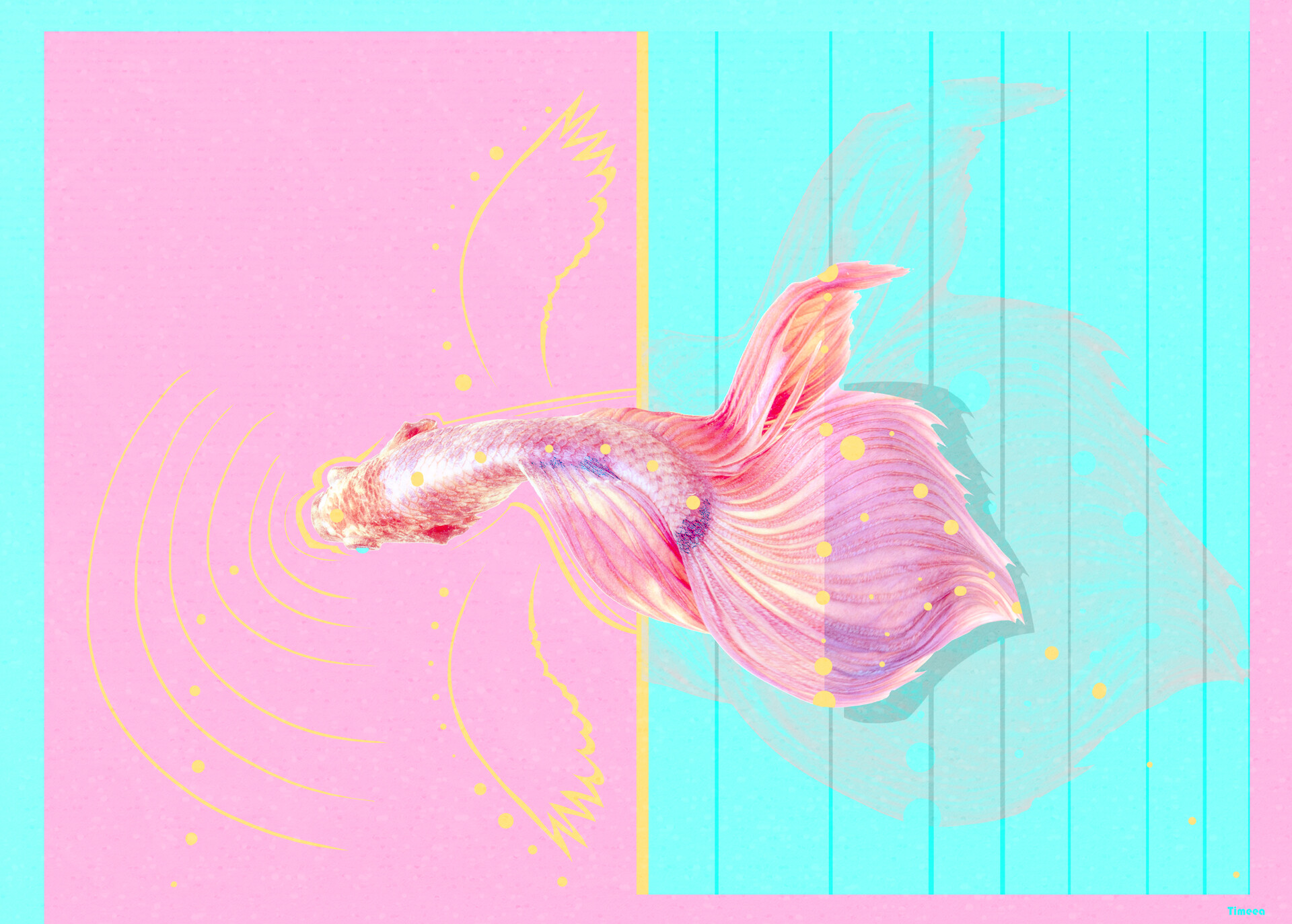 ArtStation - Minimal retro poster art