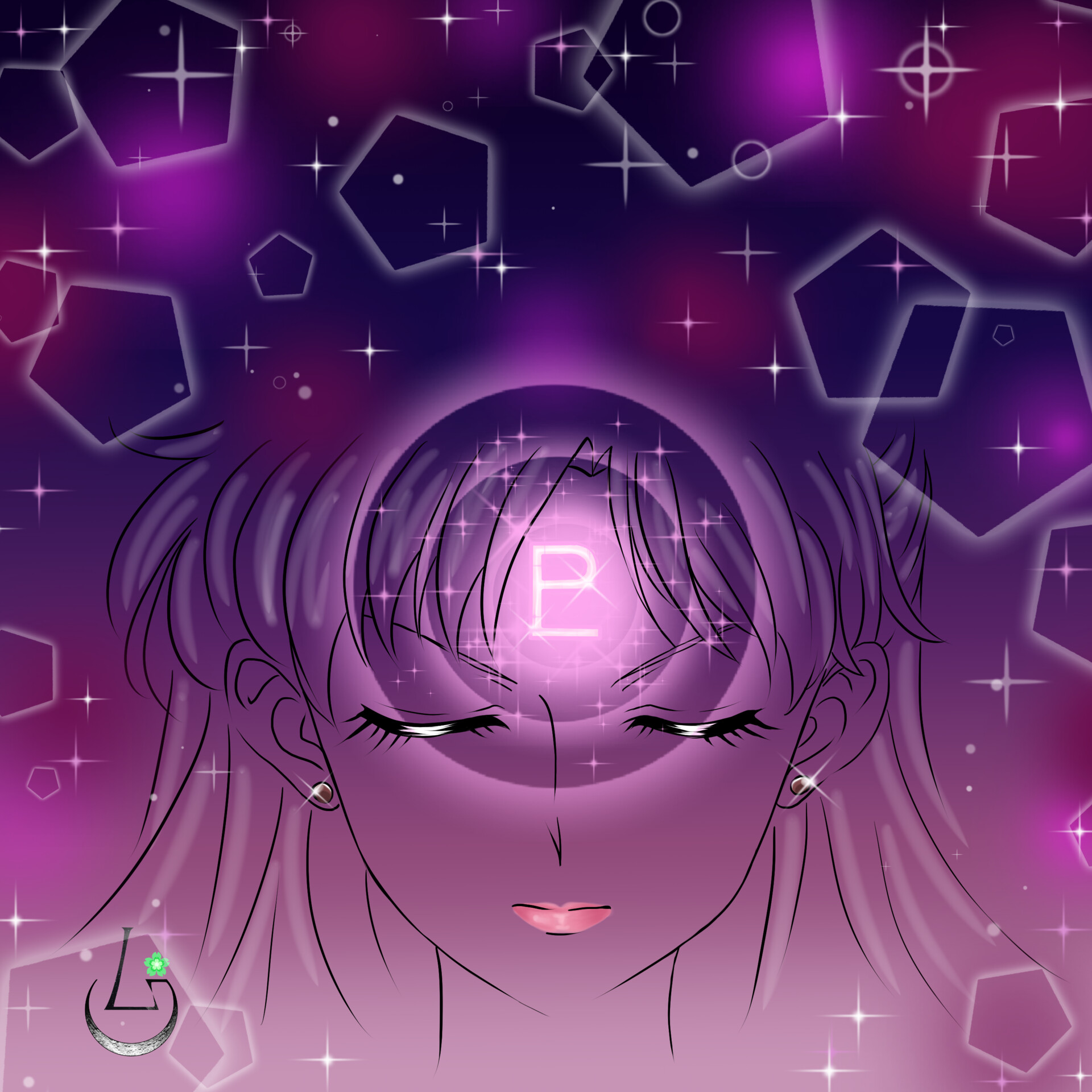 ArtStation - Sailor Pluto Power Portrait