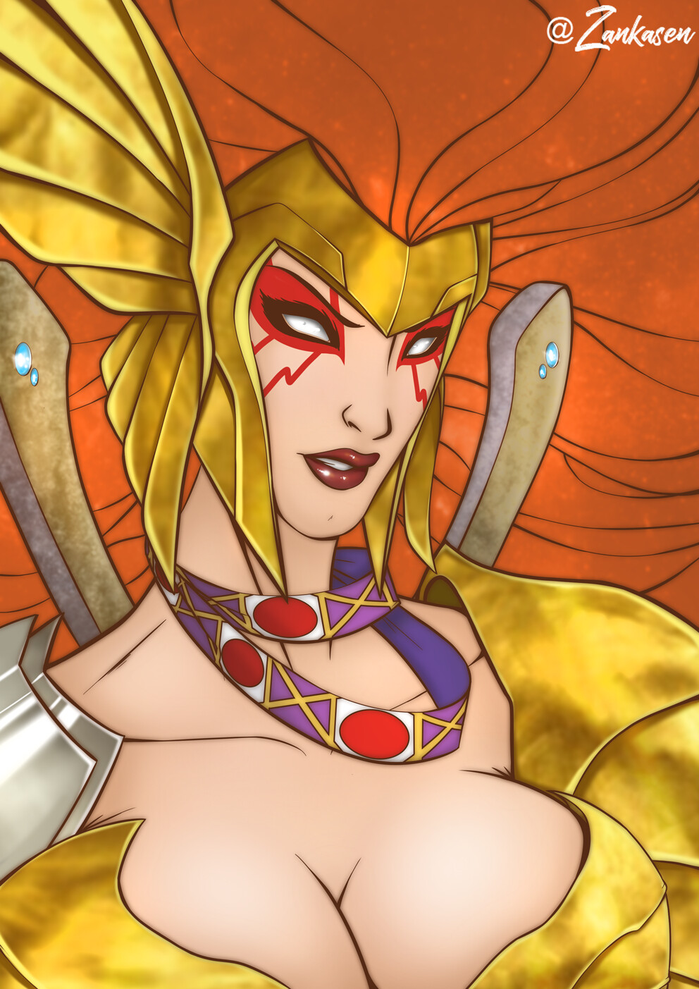 ArtStation - Angela Portrait