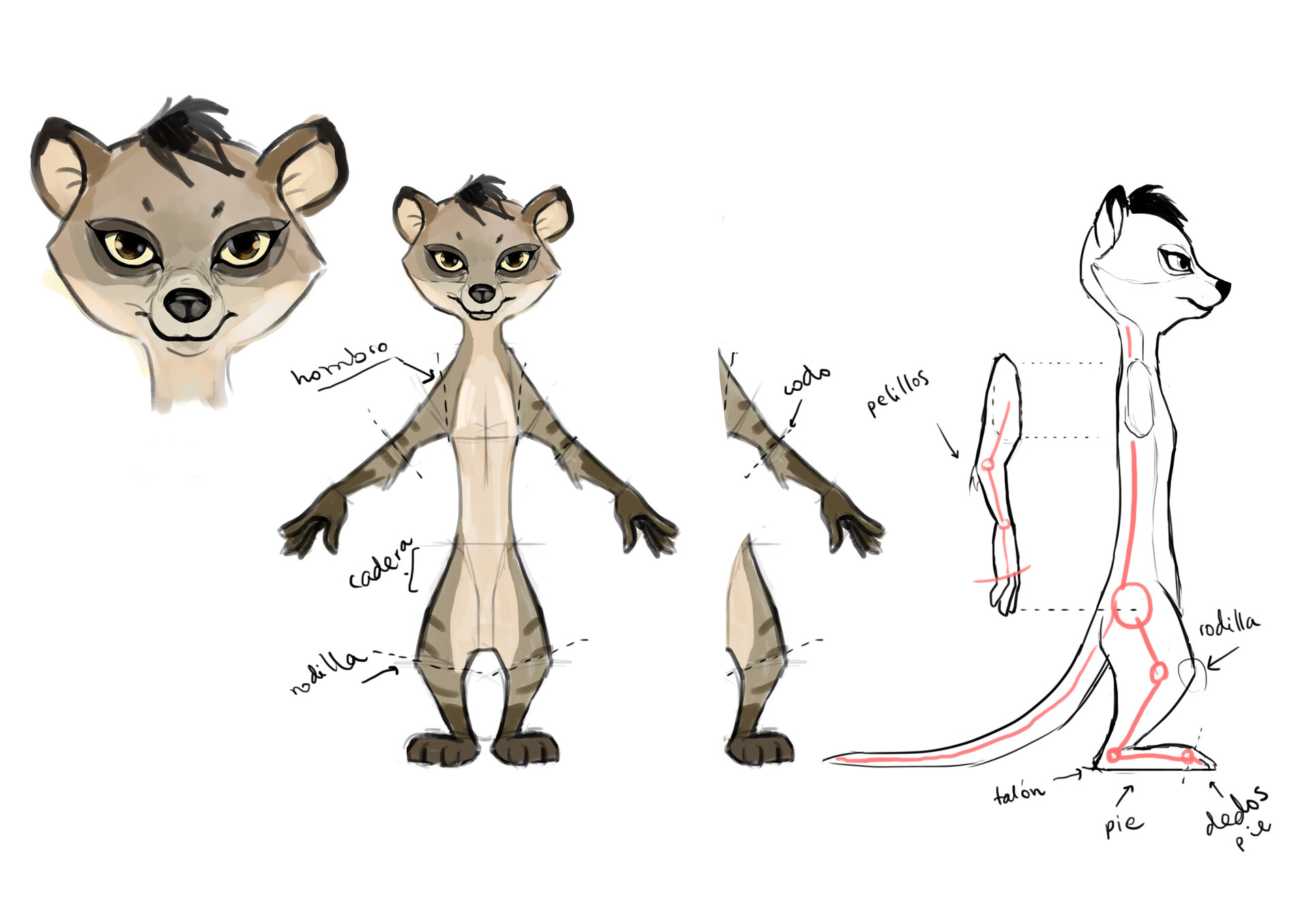 ArtStation - 2D Character Study