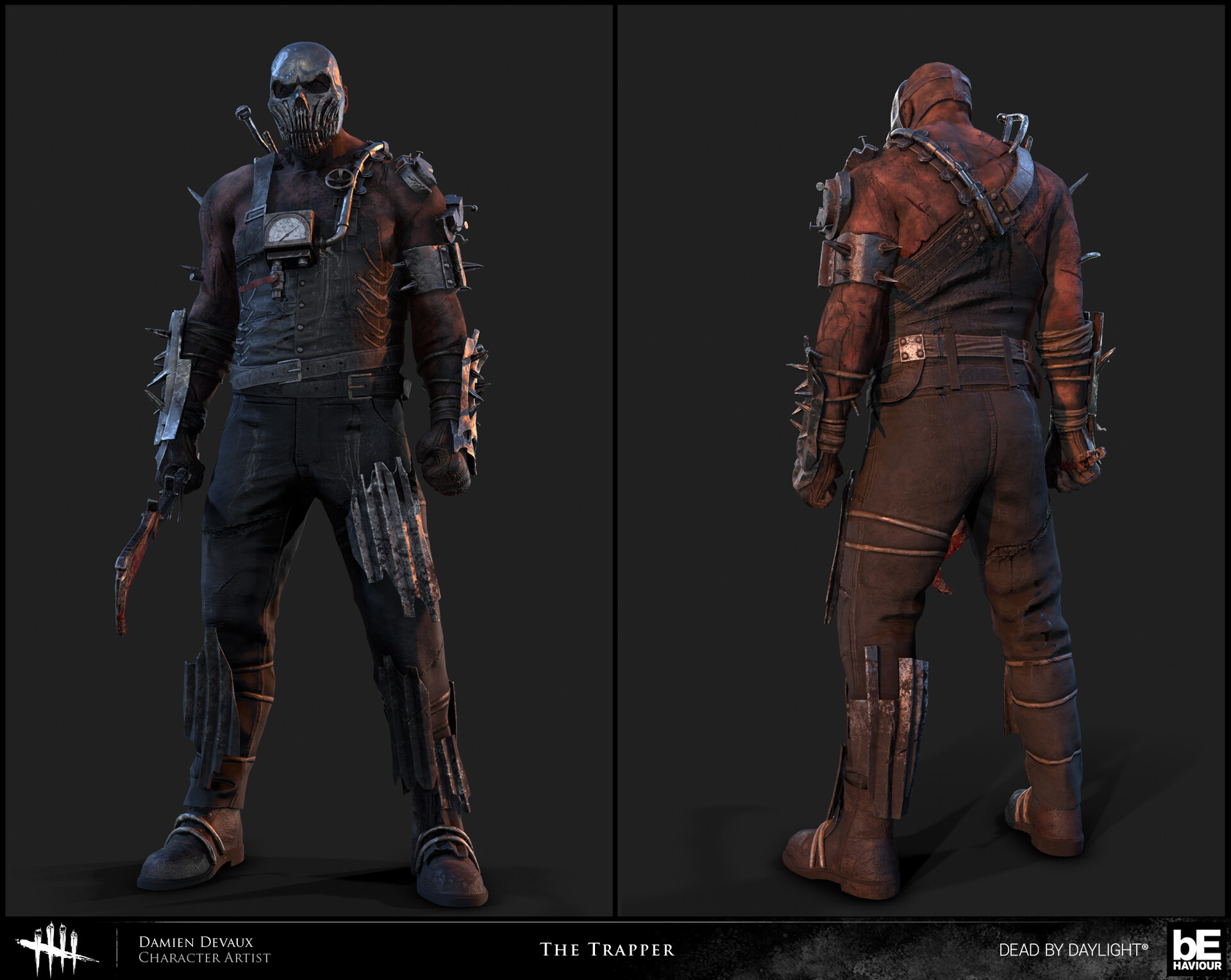 Damien Devaux - Dead By Daylight - Metal Trapper
