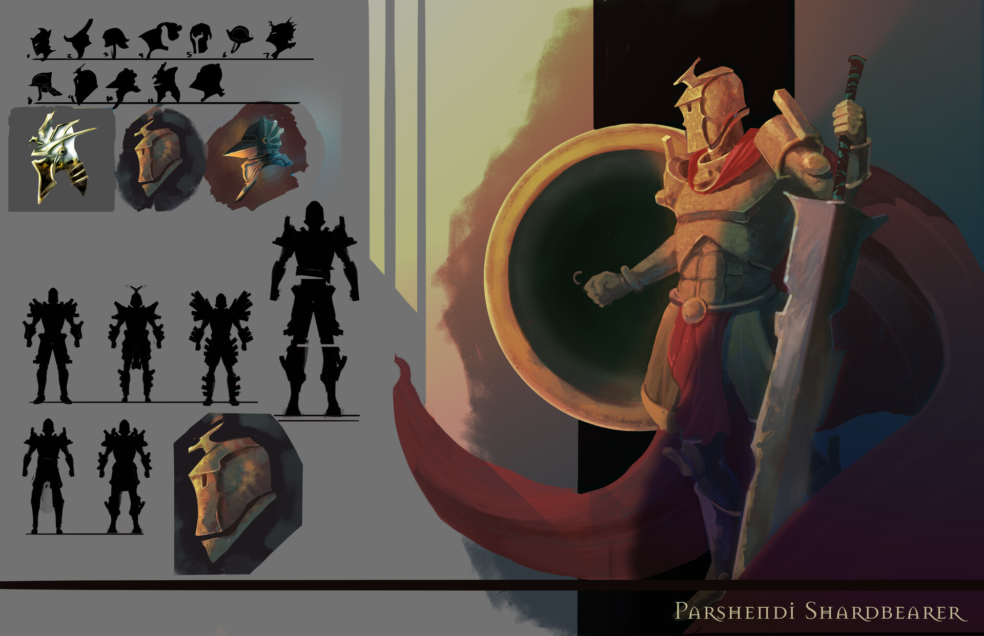 ArtStation - Visual development- for parshendi shardbearer