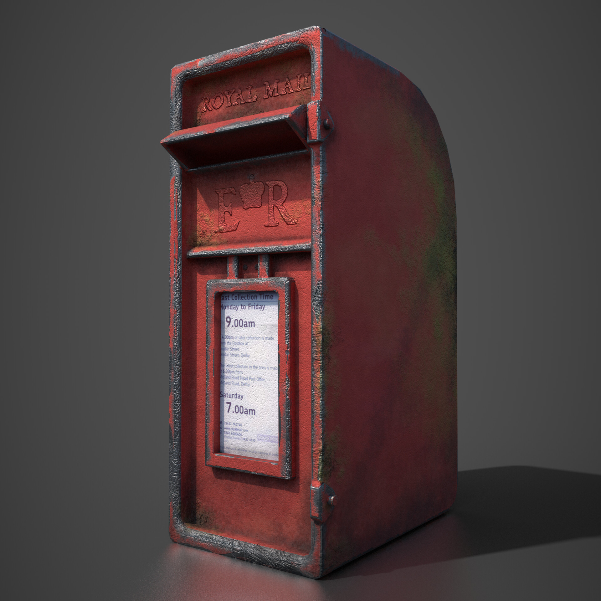 ArtStation - Royal Mail postbox