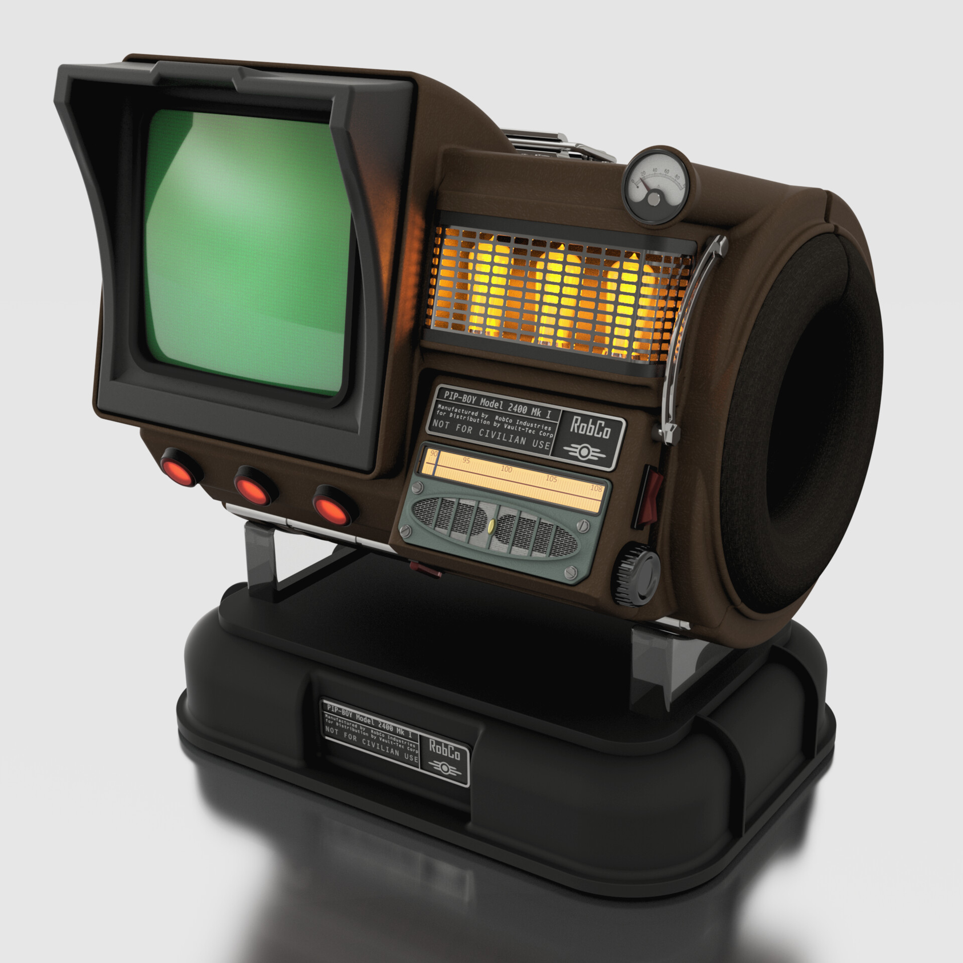ArtStation - Pip-Boy 2400