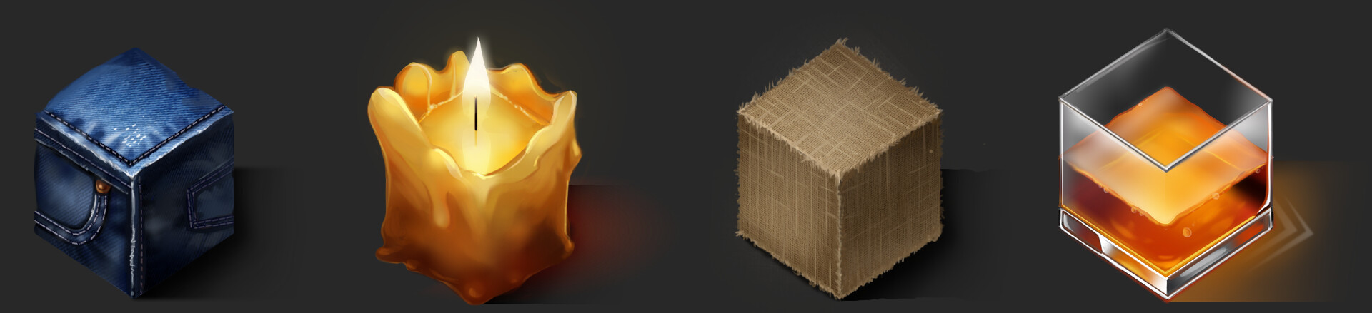 Danielle (Falco) DiFalco - Material Cube Studies