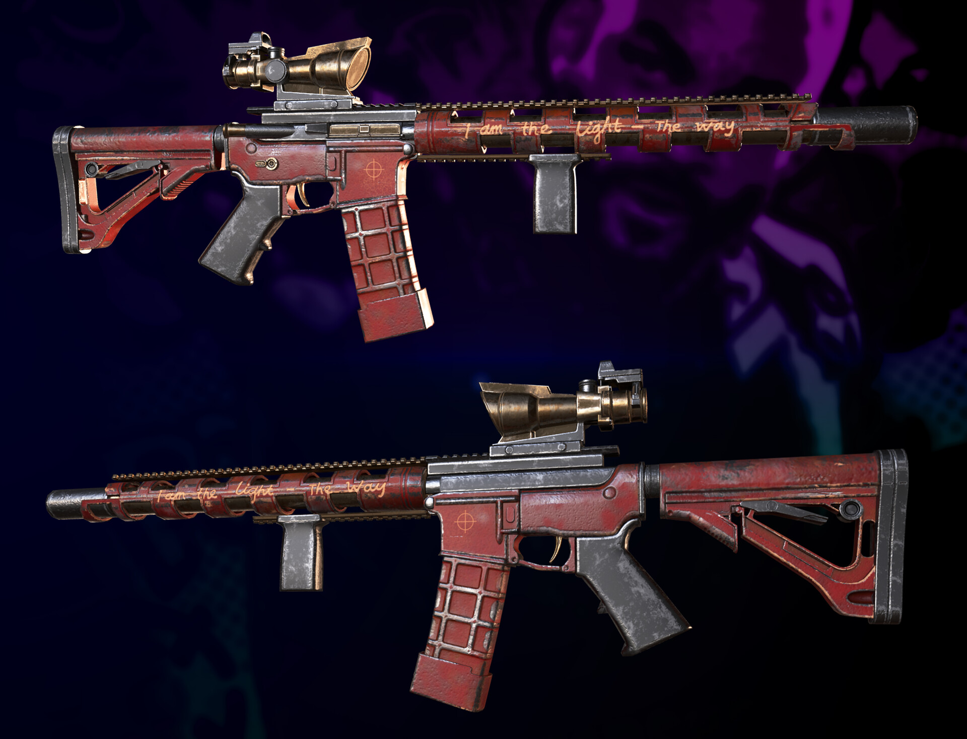 ArtStation - Deadshot AR-15