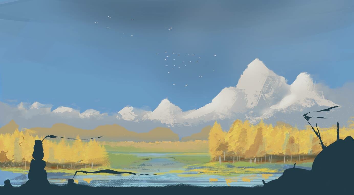 Emre Deniz - Landscapes and Quick Draws