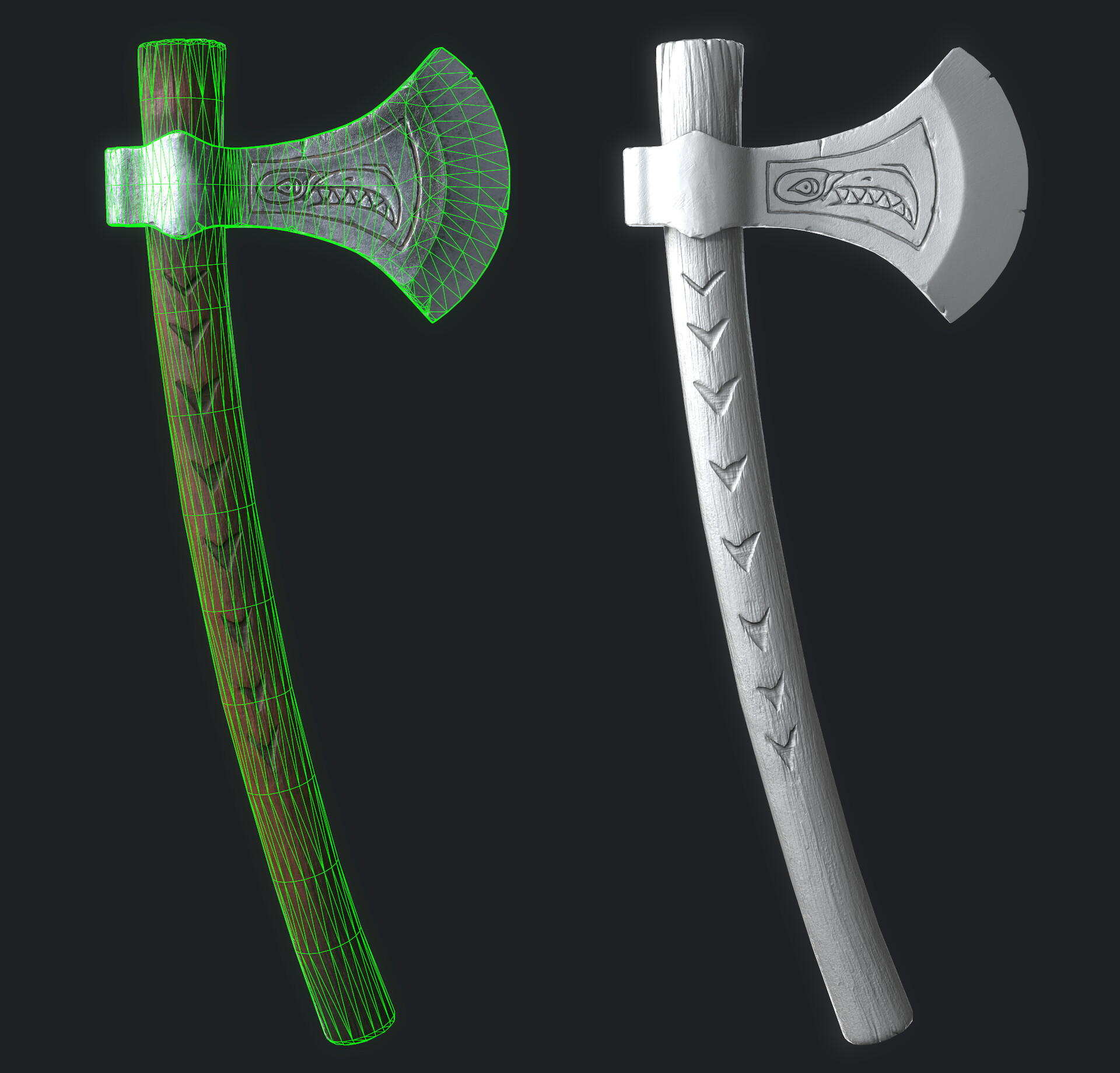 Alex Andrews - Amiri's HandAxe - Pathfinder