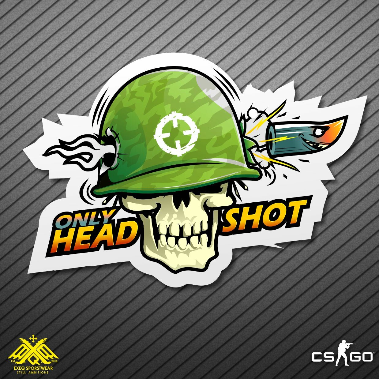 ArtStation - Headshot sticker