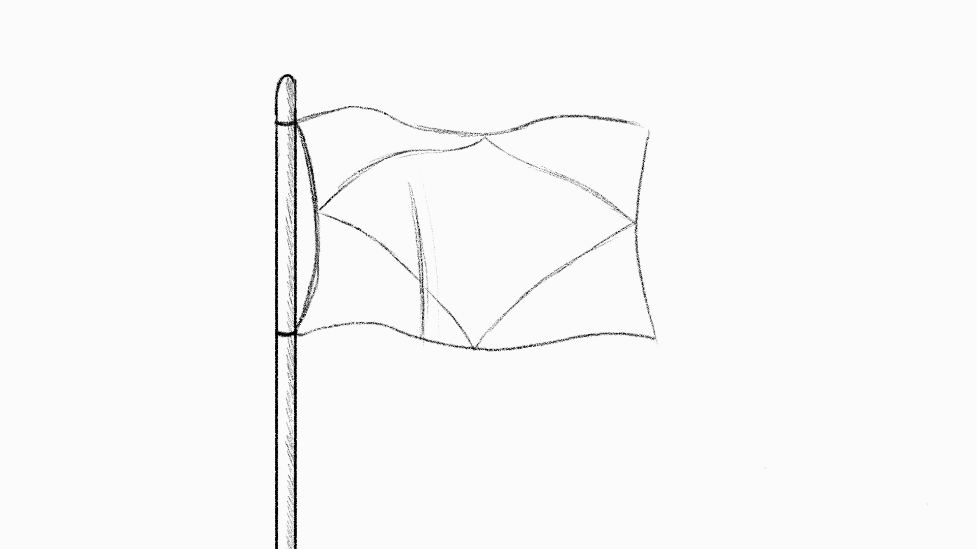 flag wind animation