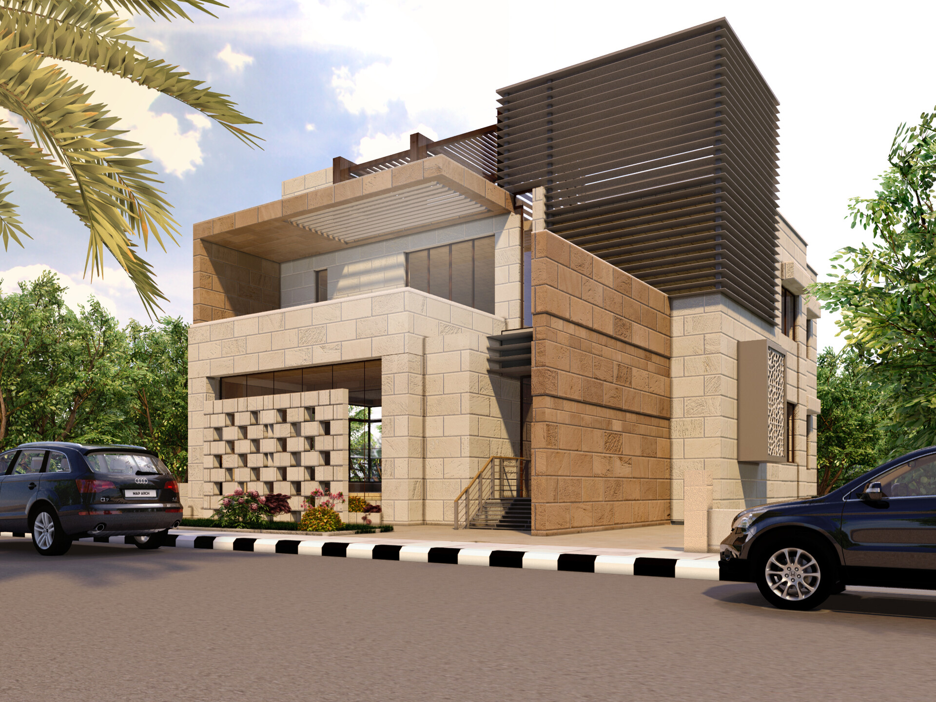 ArtStation - Mr.Amjad Al Refa'ae Villa