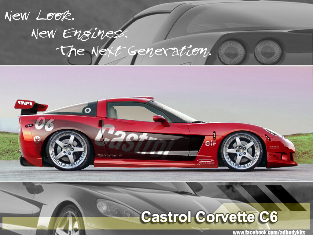 ArtStation - Chevrolet Corvette C6