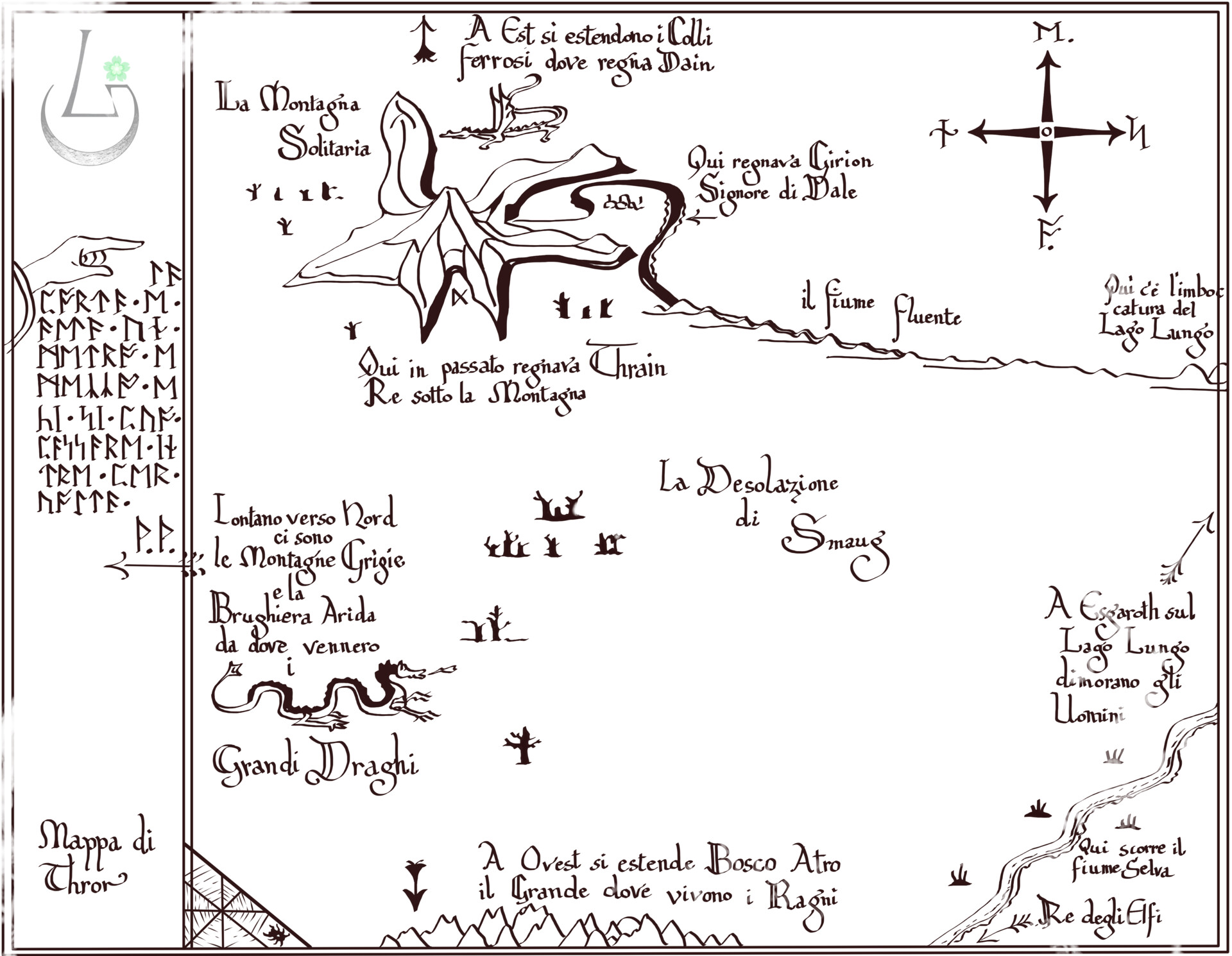 Lo Hobbit Eliseo Cesena Map