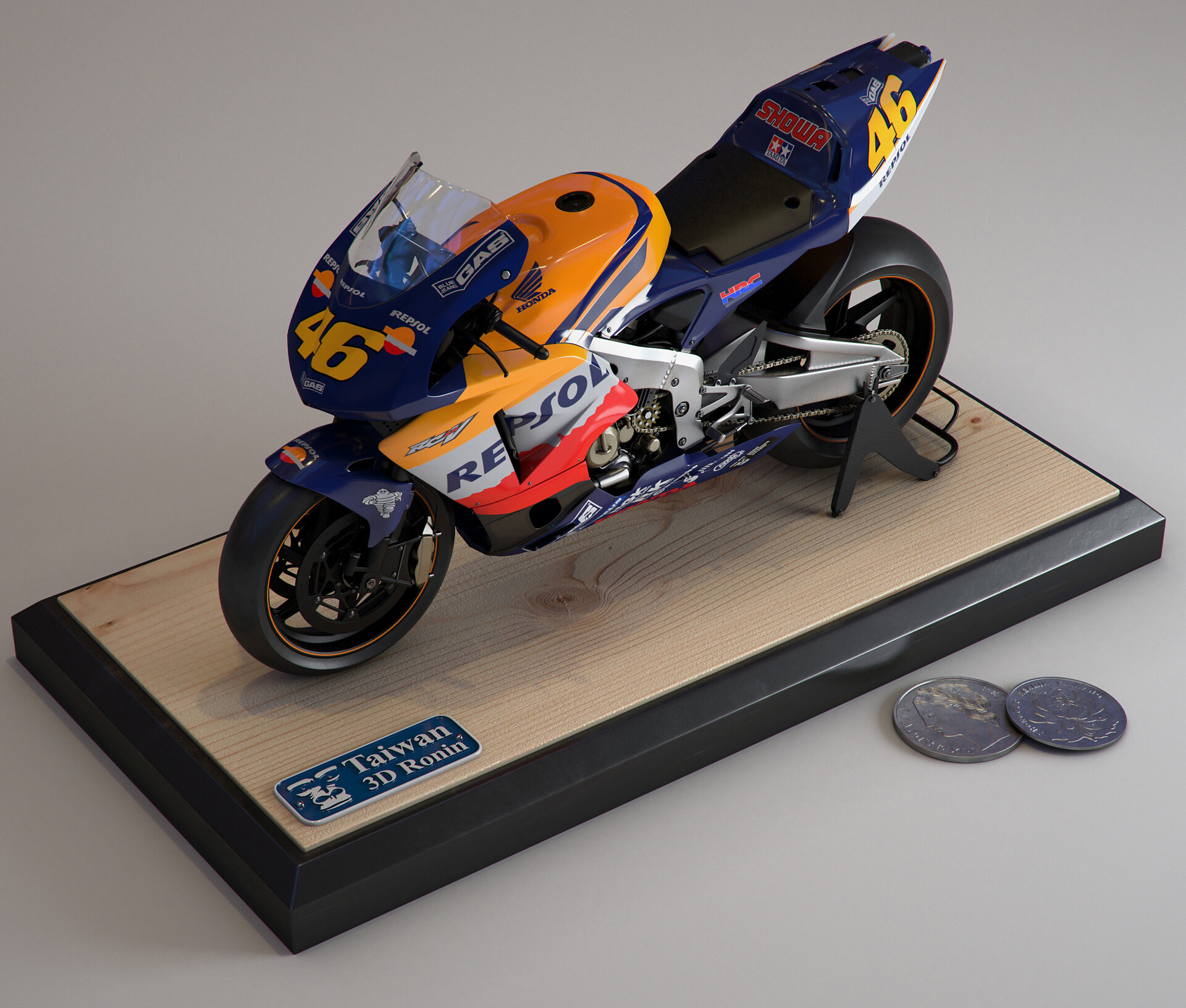 ArtStation - TAMIYA Scale model series - RC211V