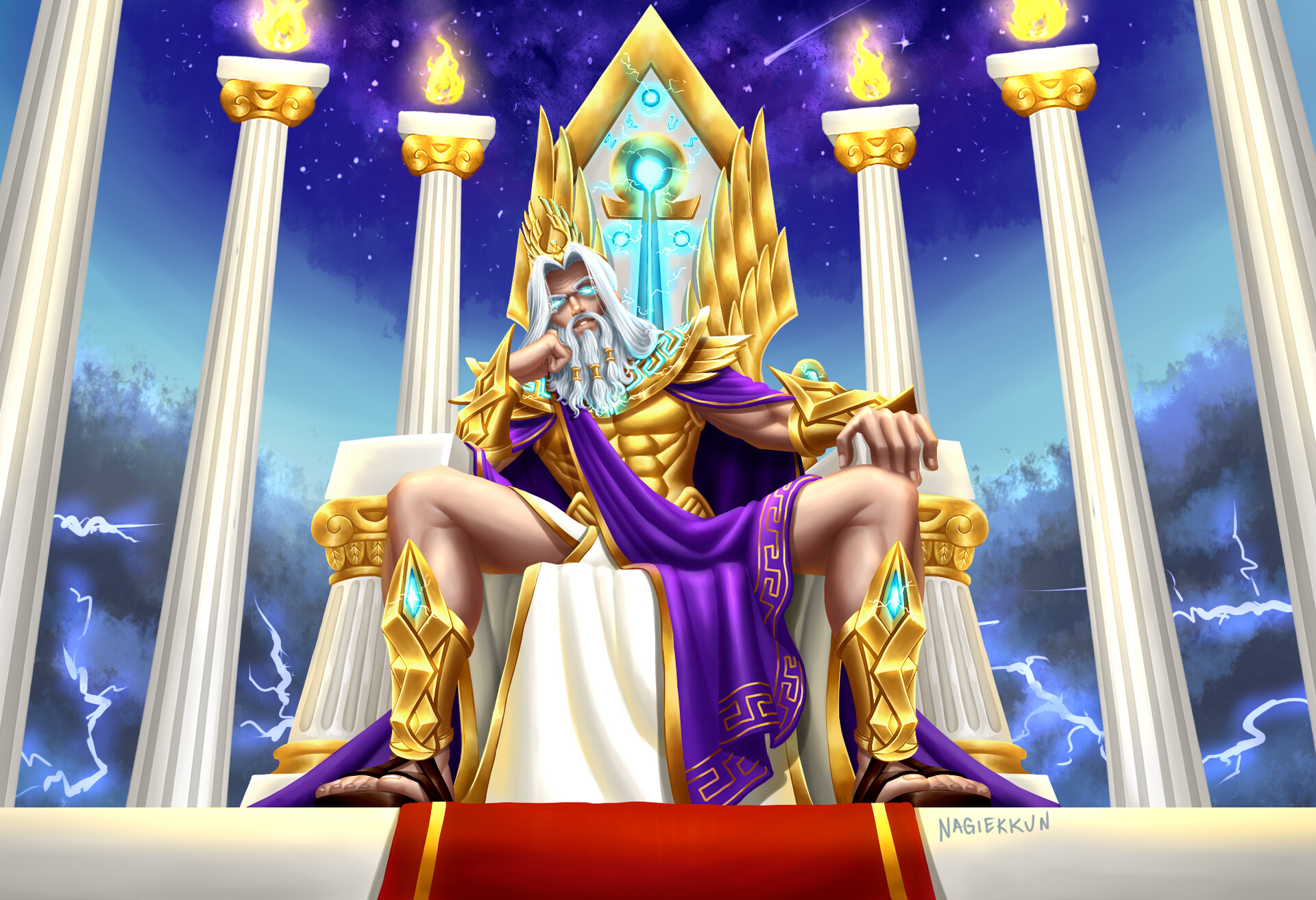 ArtStation - The Almighty Zeus