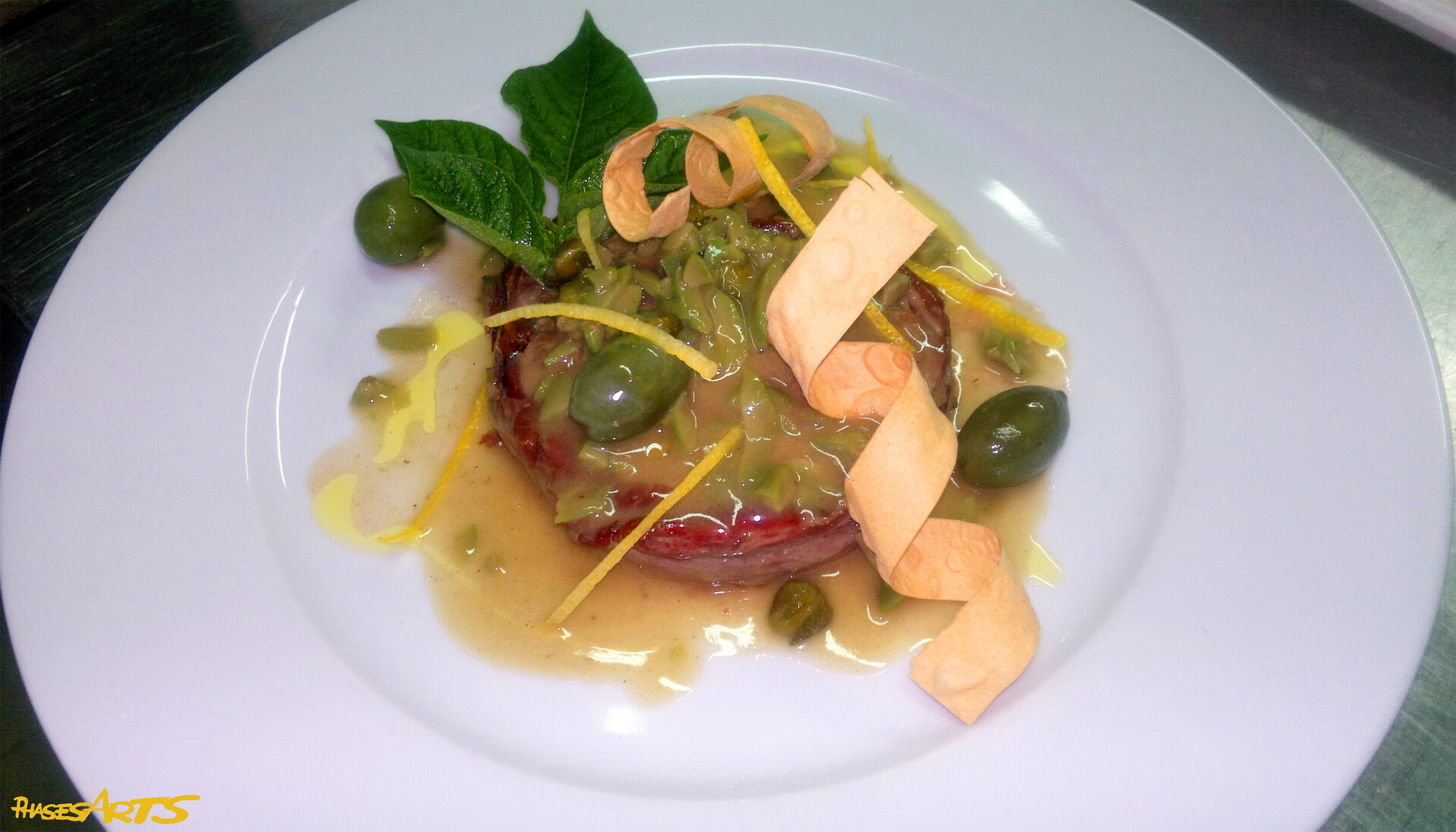 ArtStation - BEEF FILLET WITH OLIVES