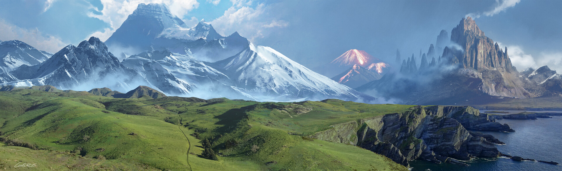 ArtStation - Matte Painting