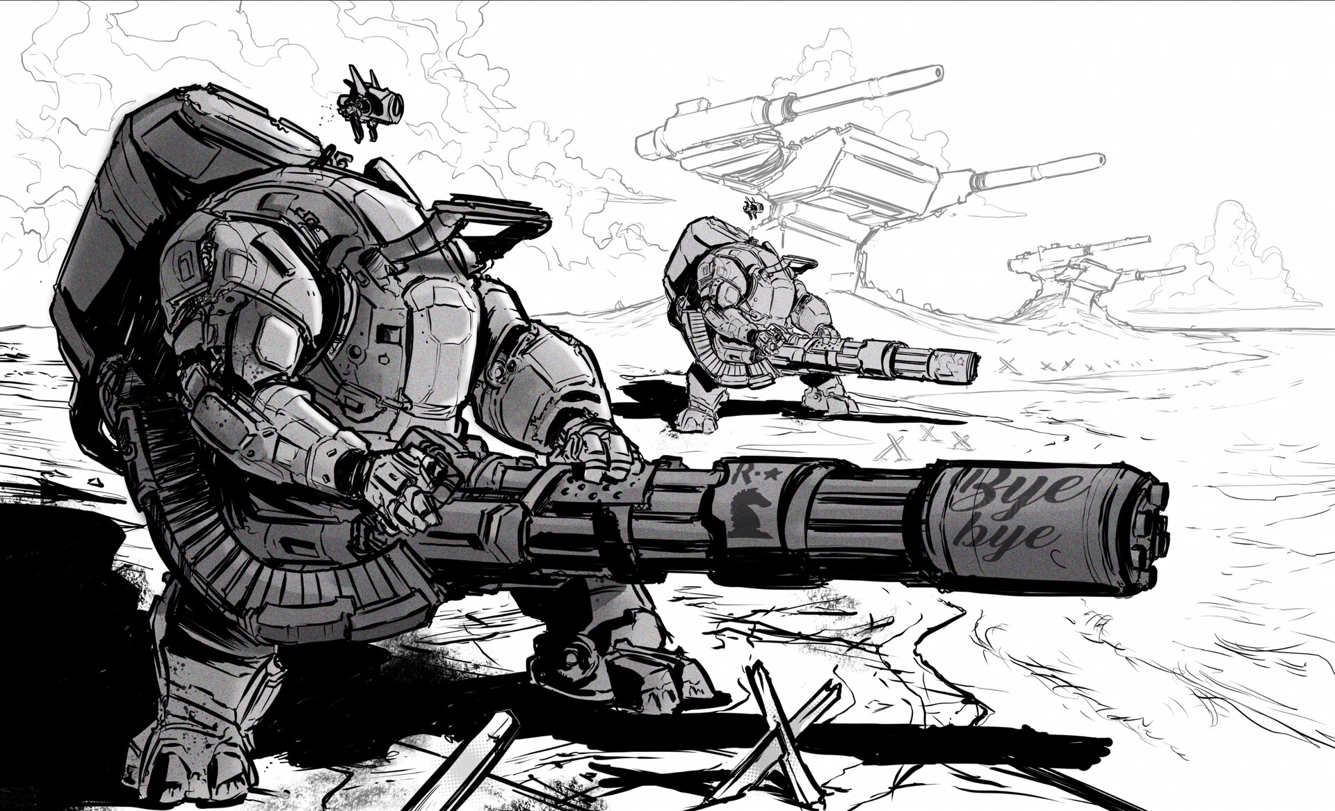 ArtStation - Big guns