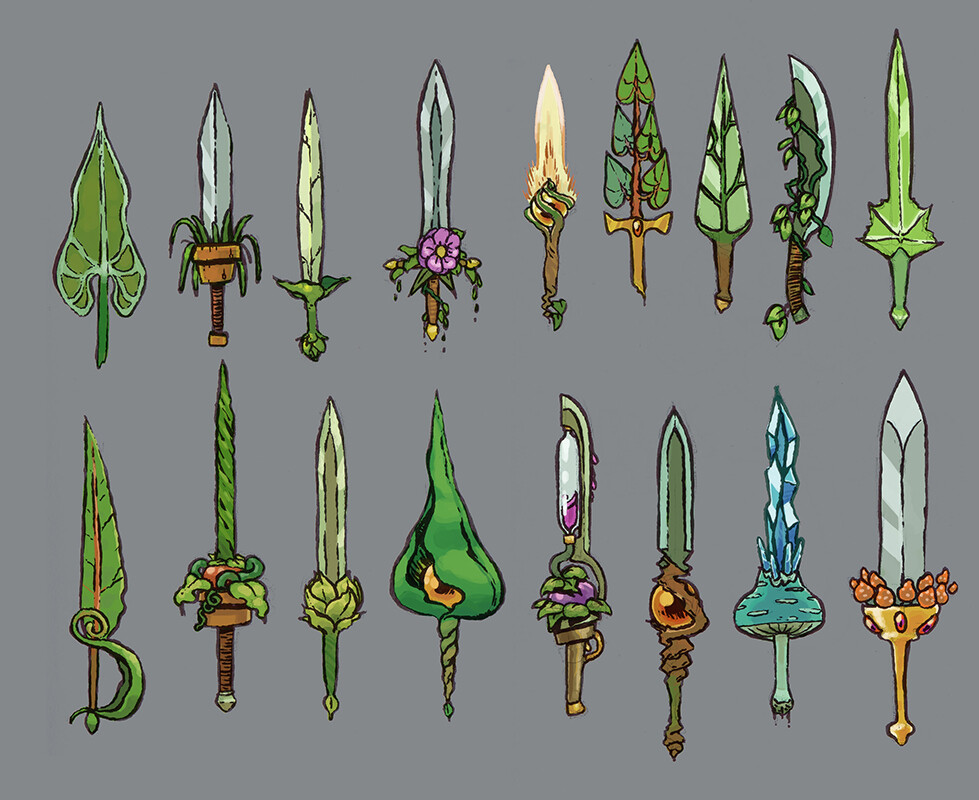 ArtStation - Plantswords