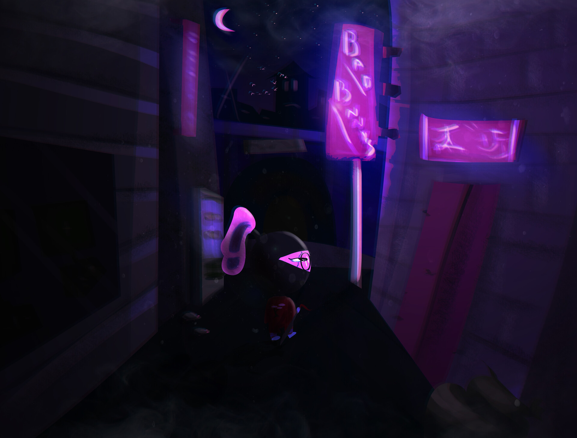 ArtStation - Ninja bunny