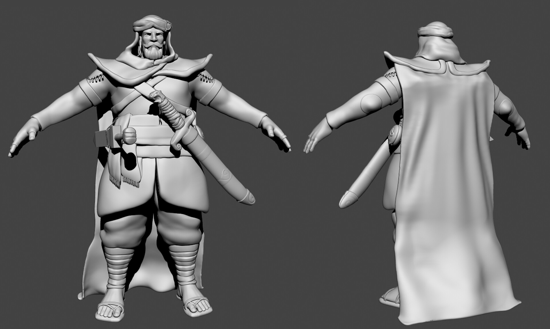 Fares Guettoch - Sinbad 3D Model