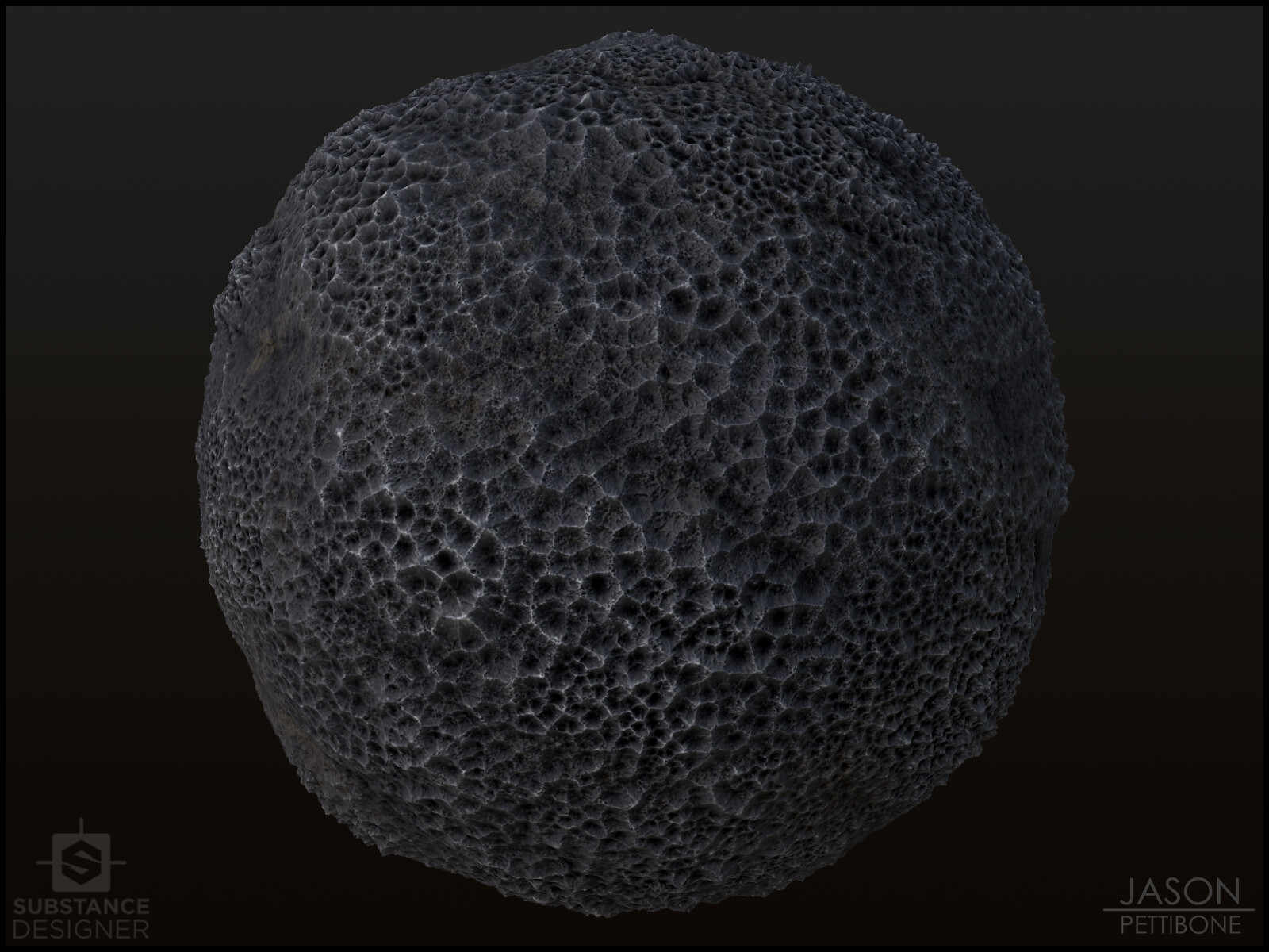 ArtStation - Volcanic Rock Study
