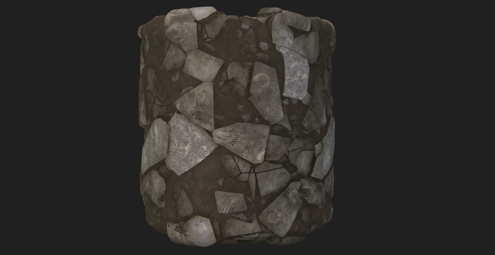 ArtStation - Shale + Fossil Material