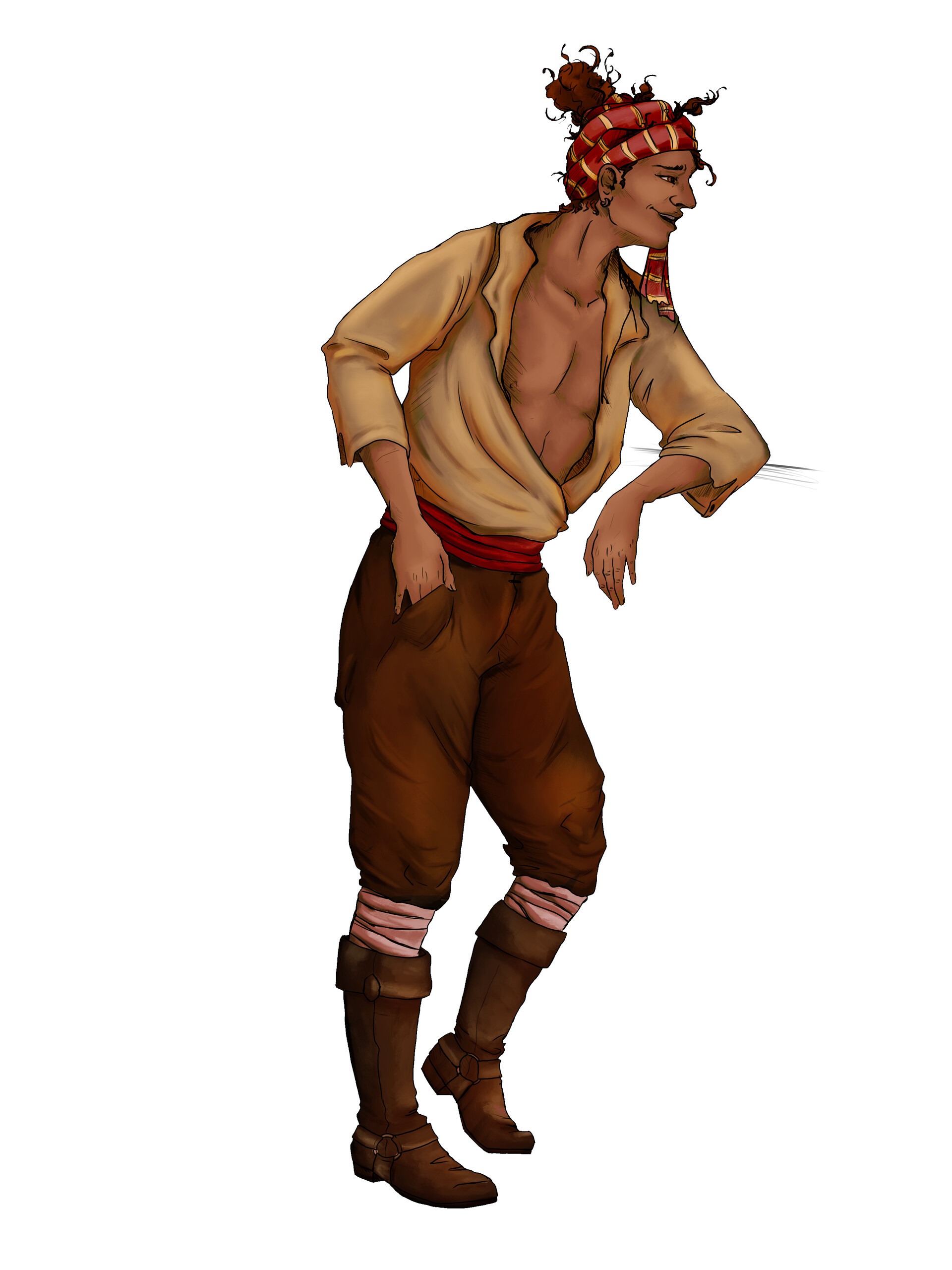 ArtStation - Pirate Character Concept