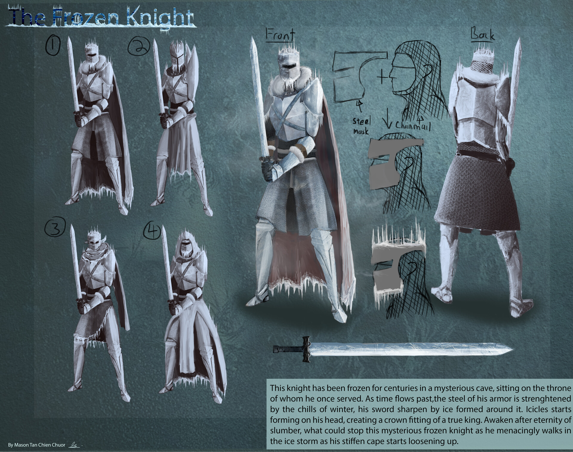 ArtStation - Frozen Knight