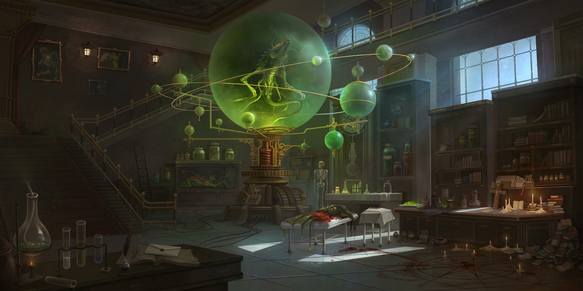 ArtStation - Lab of Dr. Combs