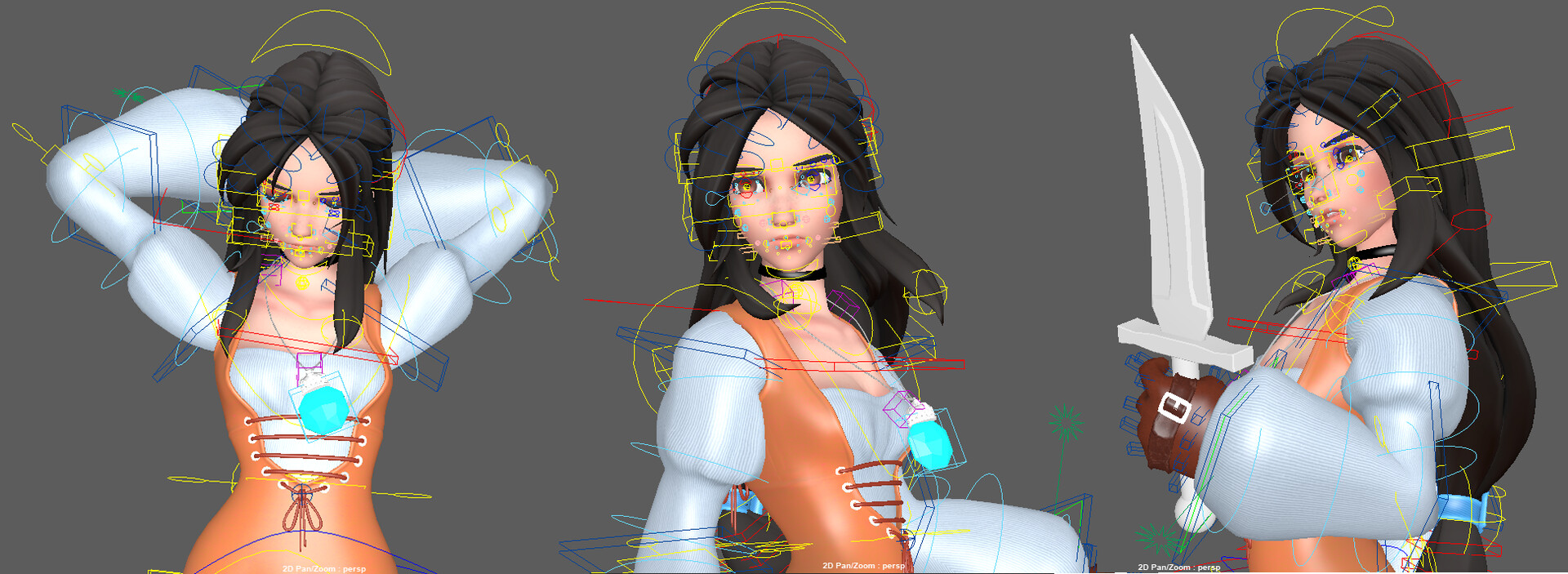 Garnet Ff9 3d Model