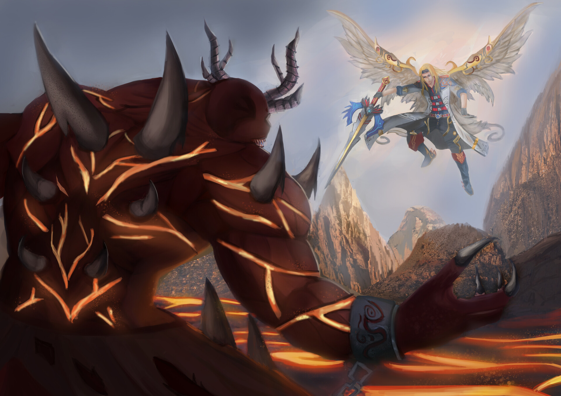 Angel Warriors Vs Demons