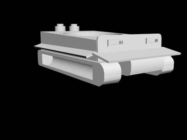 ArtStation - E4 armour tracked base