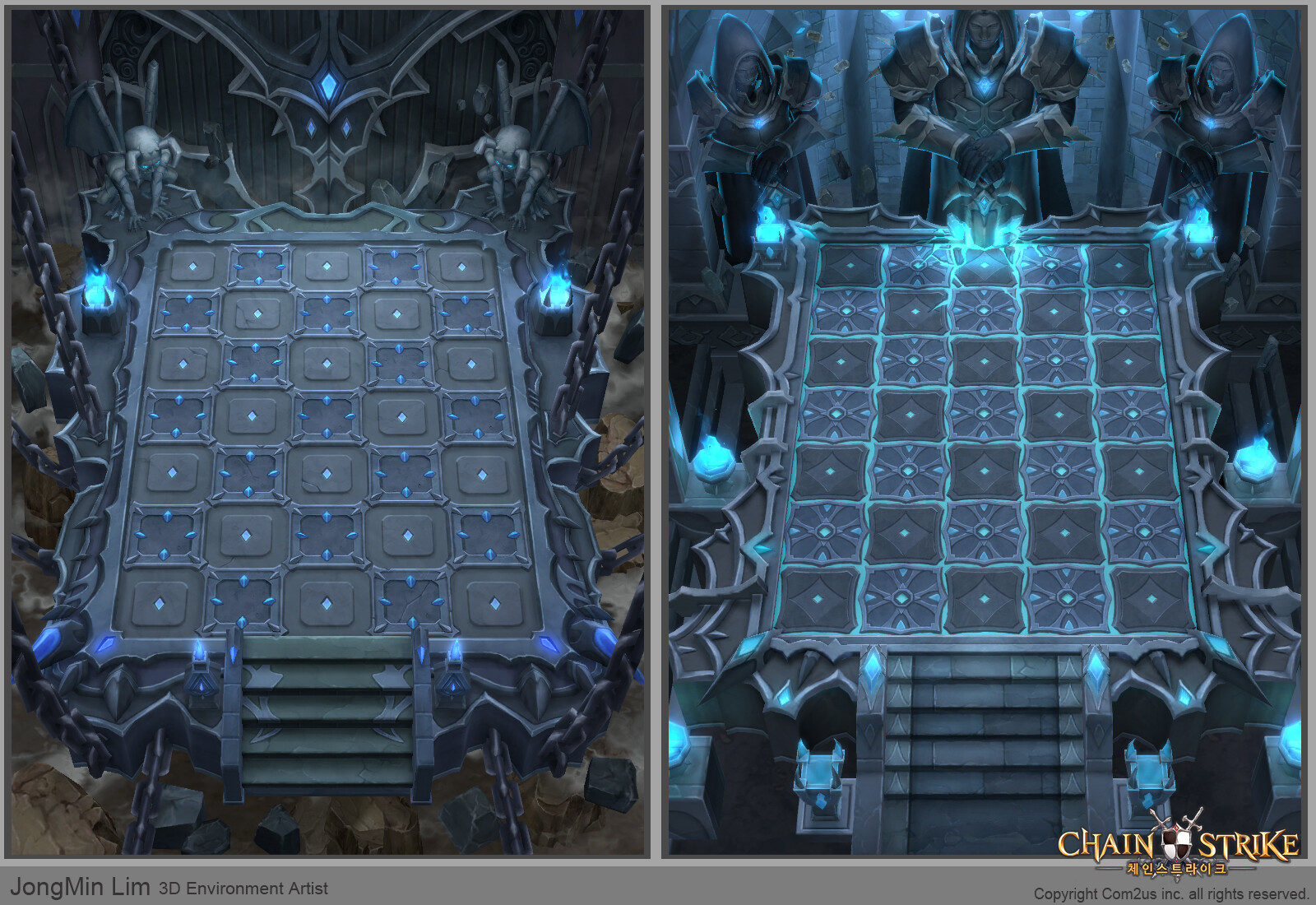 ArtStation - Chain Strike - Hall of Judgment