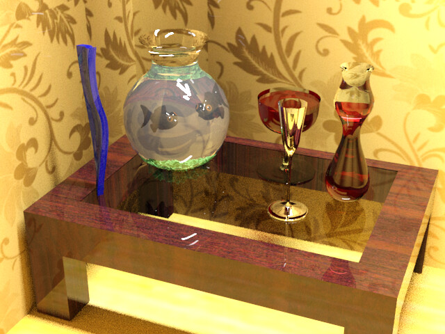 ArtStation - Glass works and other modelling experiments