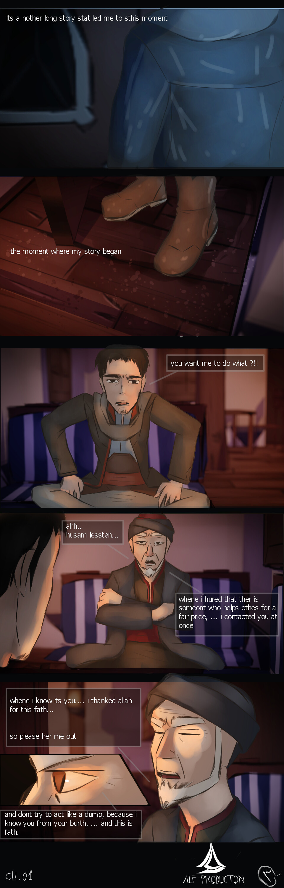 alf anas - road to darkness chapter one page 03