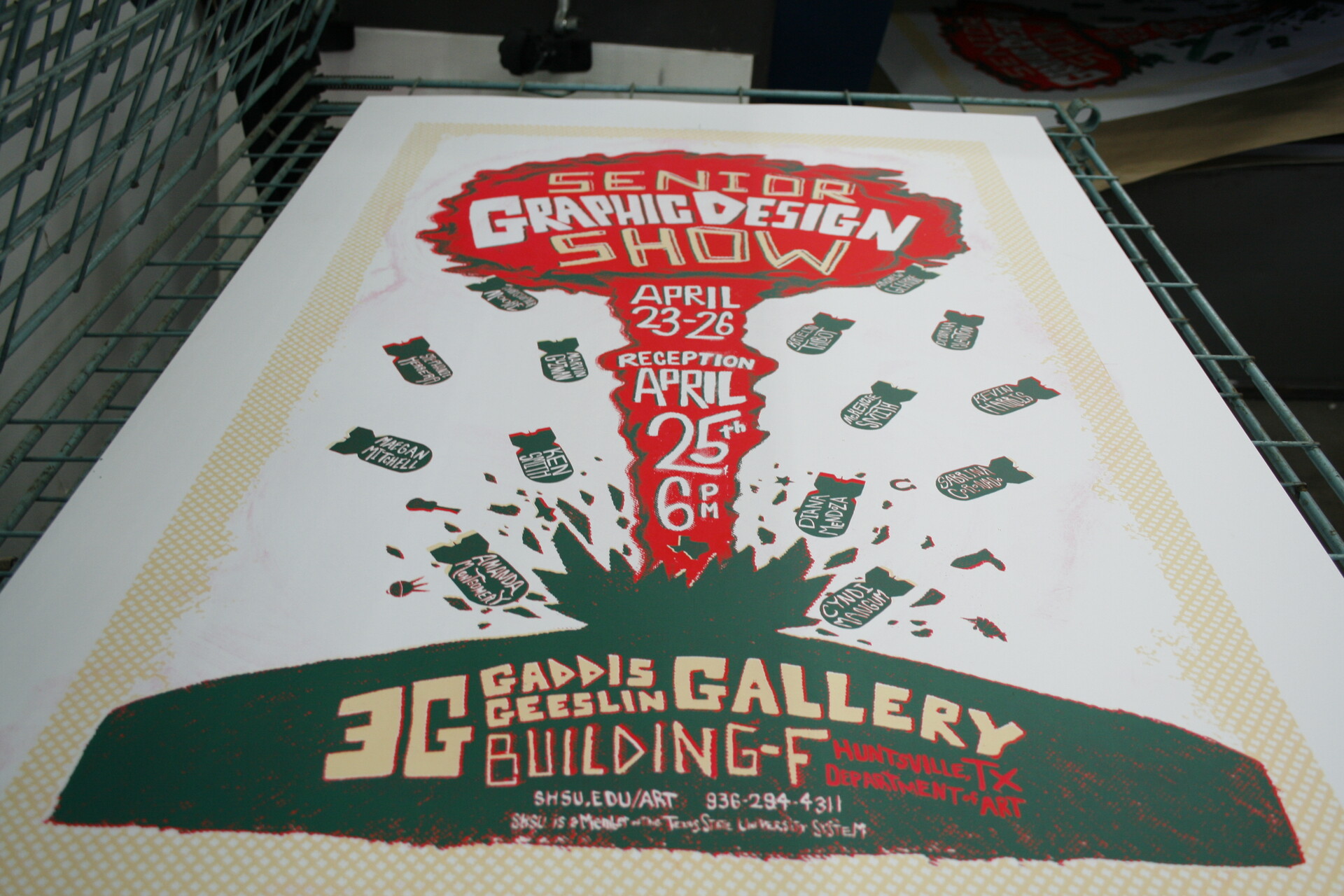 Christopher Moore - Senior Design Show Poster