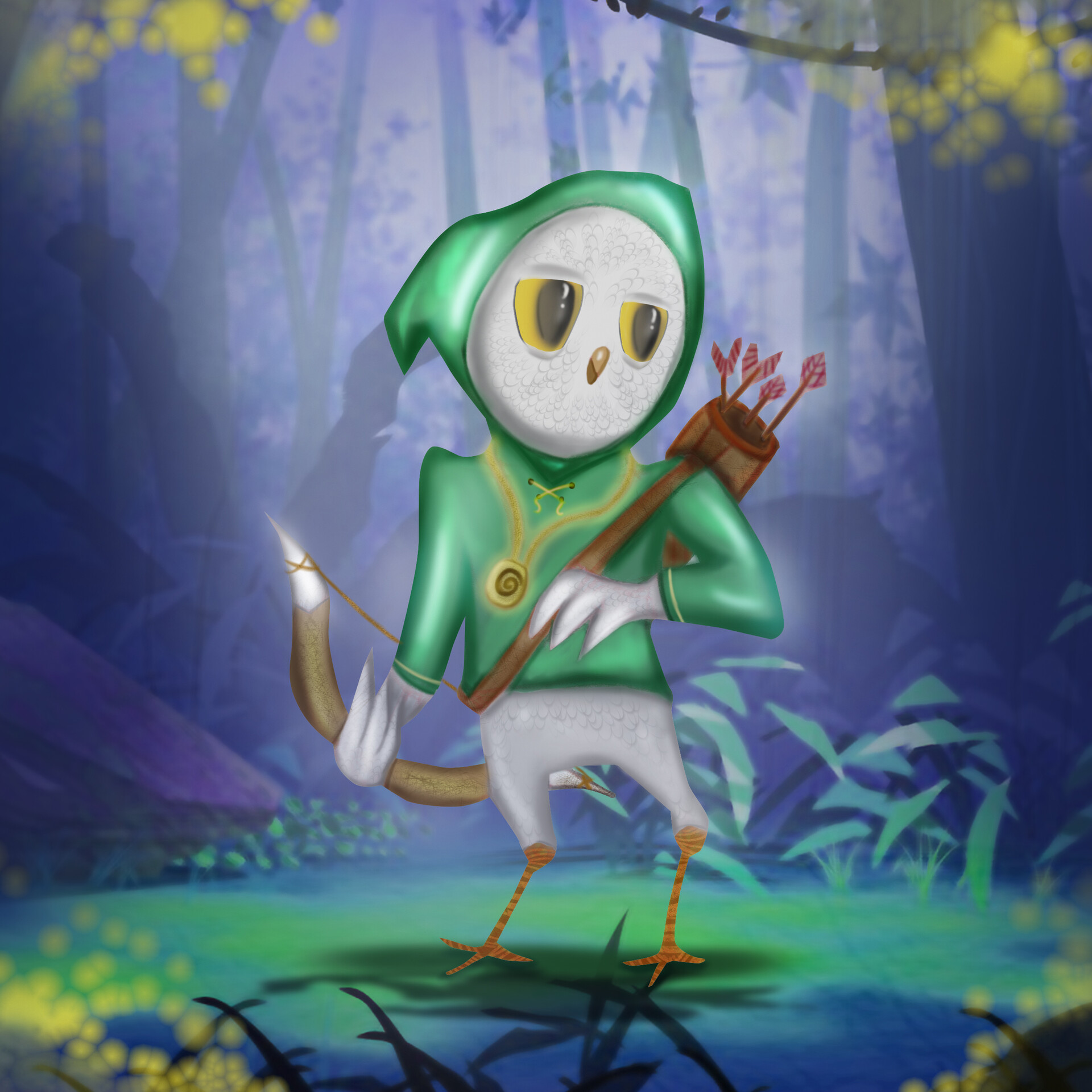 ArtStation - Robin Owl