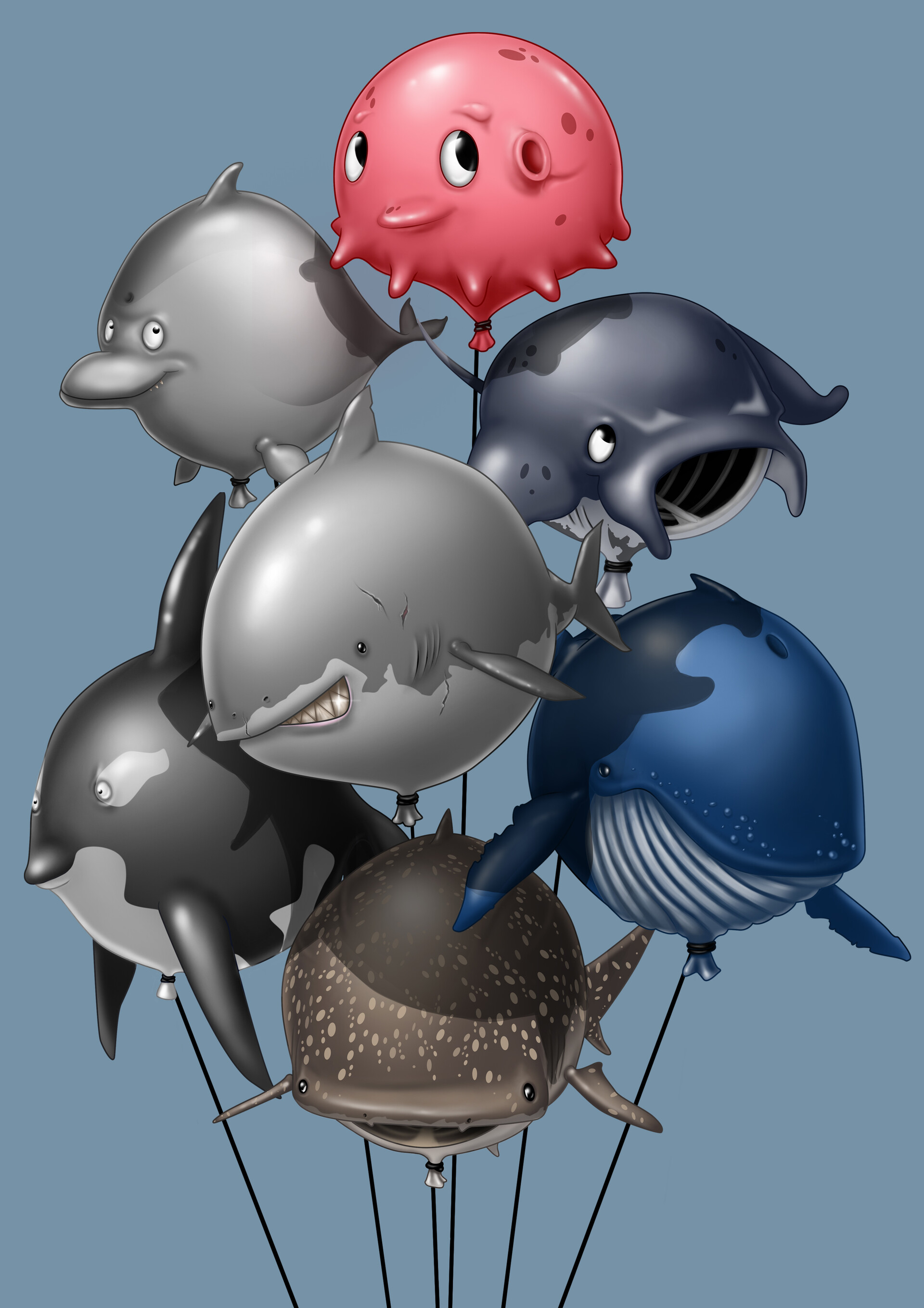 ArtStation - Balloons of the Sea