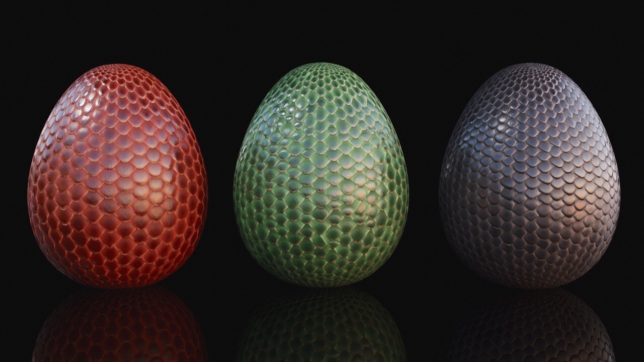 ArtStation - Dragon Eggs