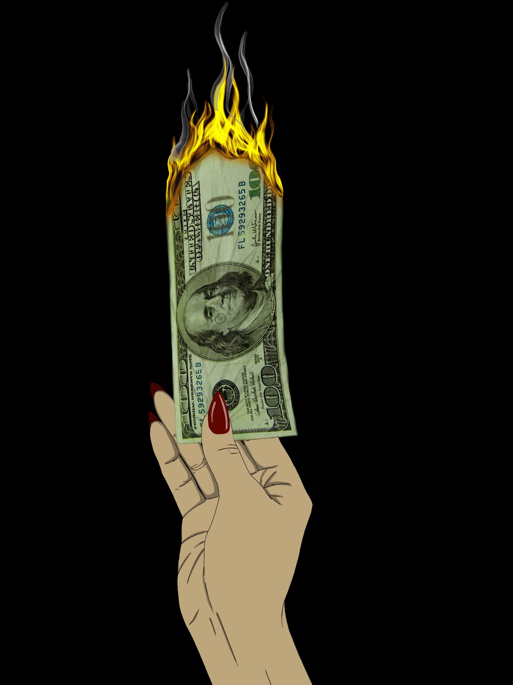 ArtStation - Burning Money