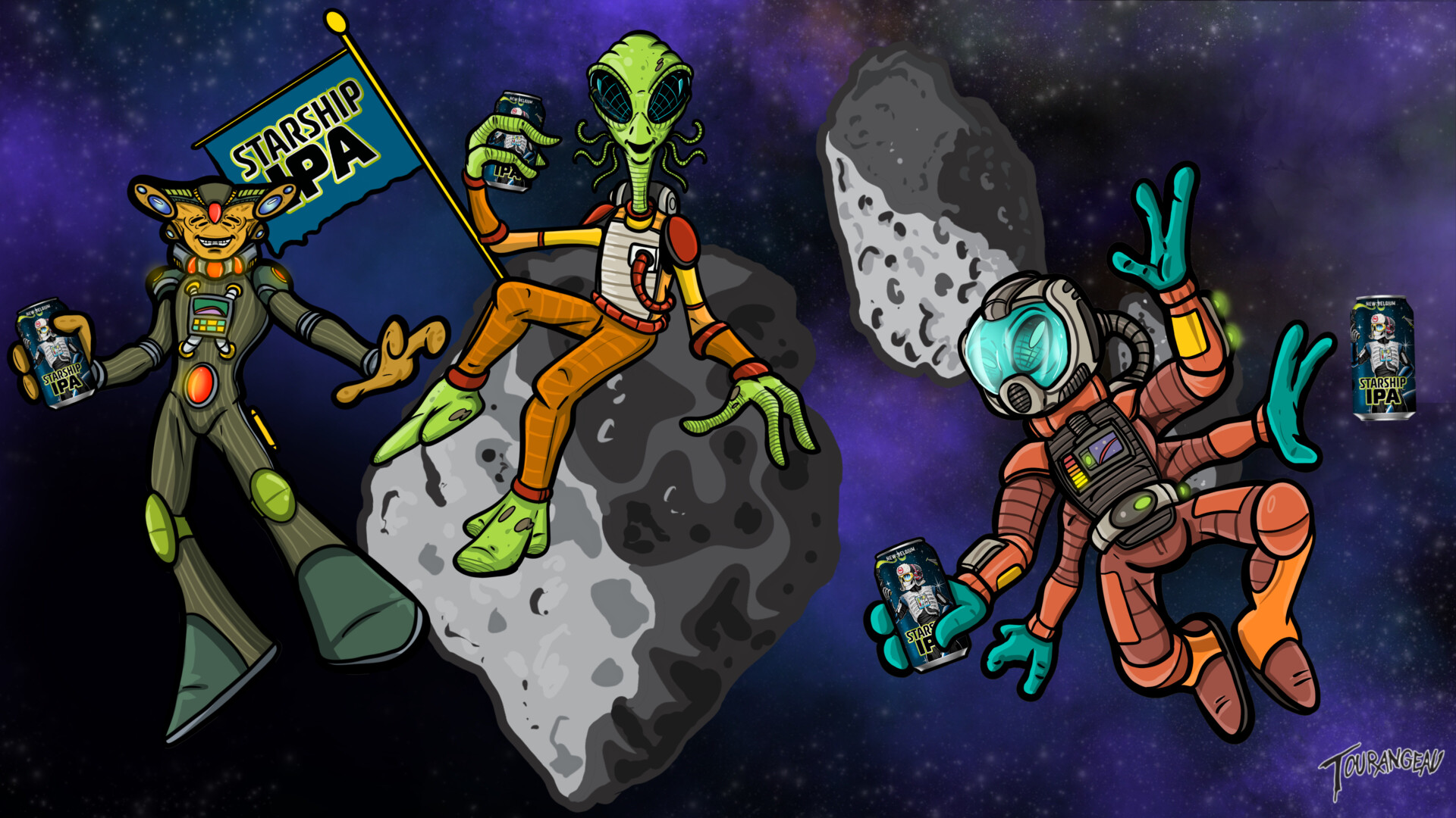 ArtStation - Starship IPA Aliens