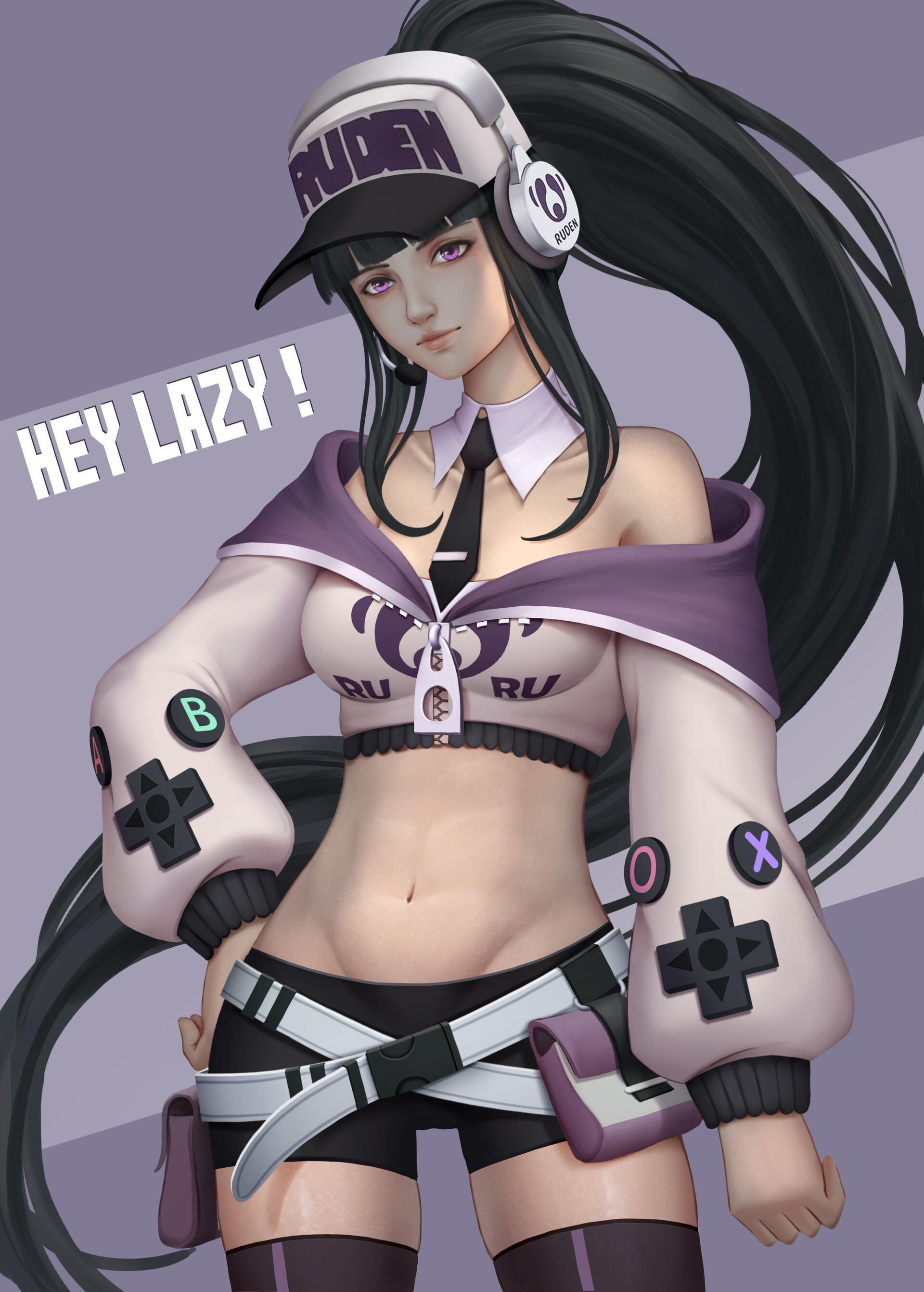 ArtStation - Hey Lazy ! 懶妹2.0