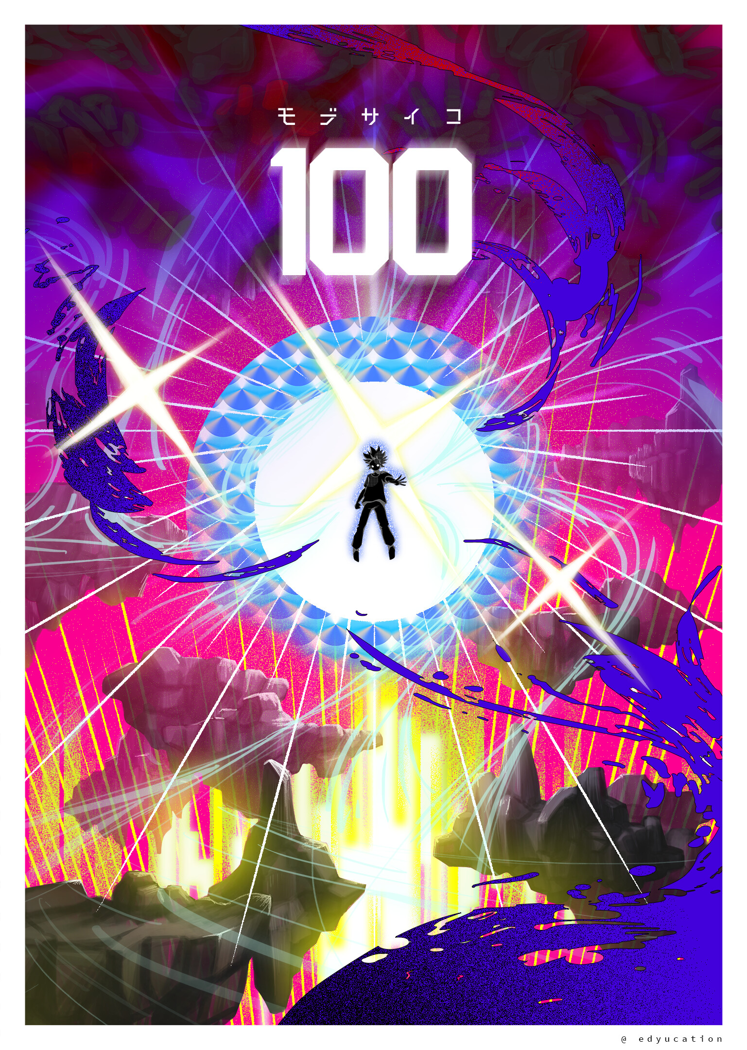 ArtStation - Mob Psycho 100 Tribute