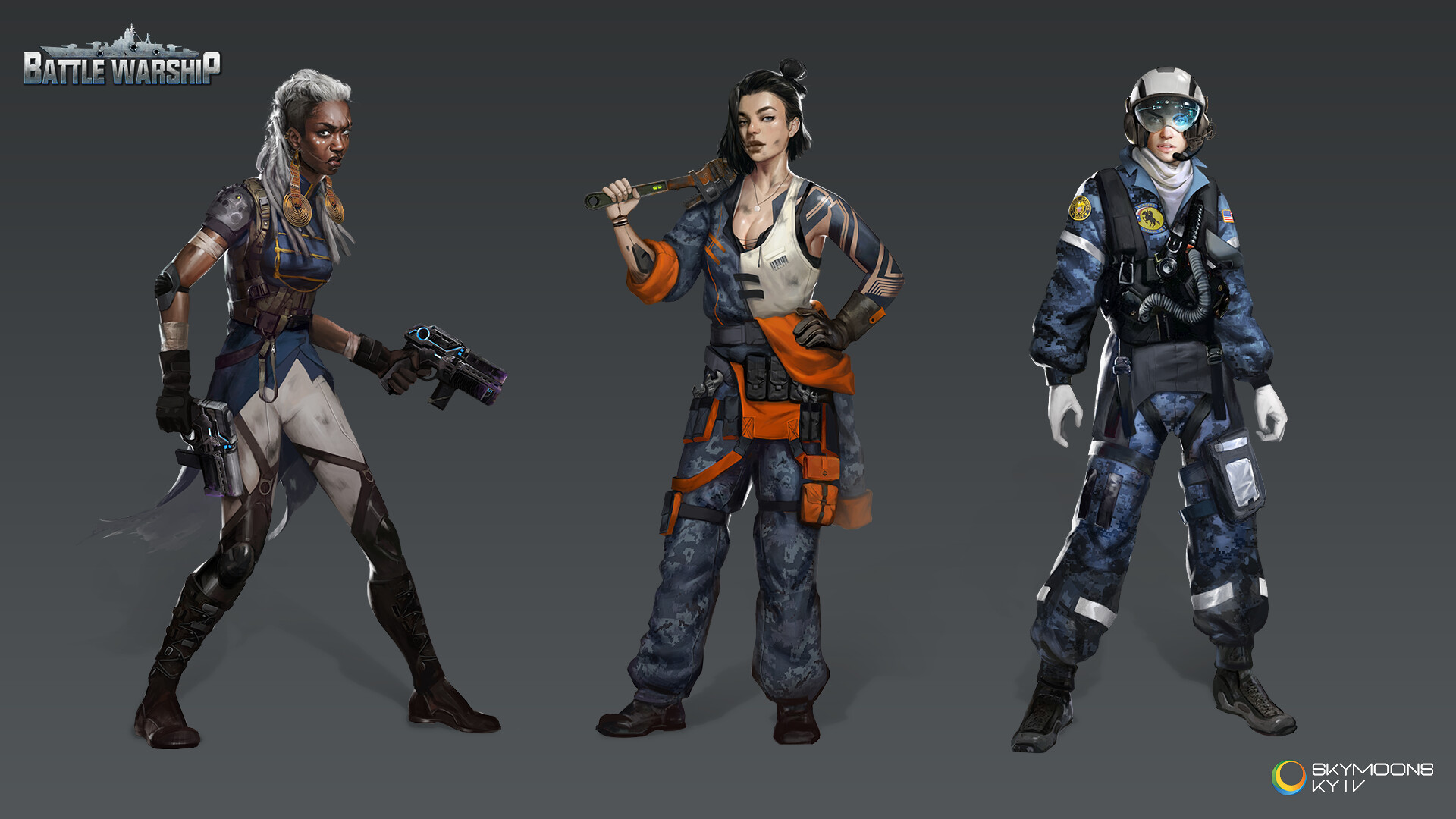 SMK Team - Battle Warship - Characters